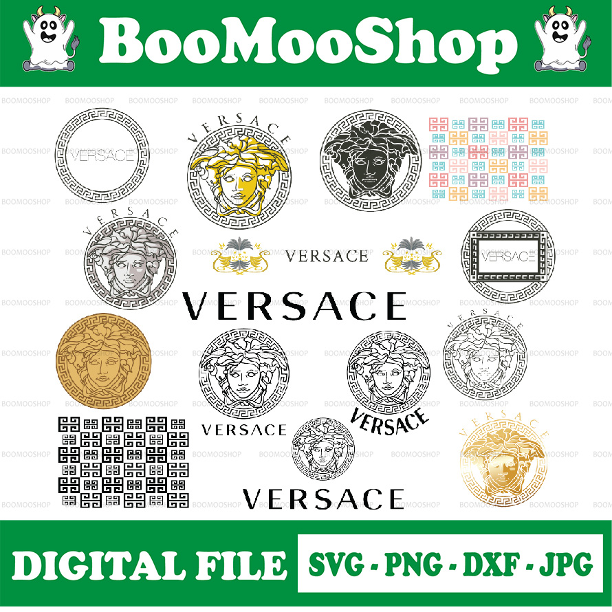 Versace svg, Versace logo svg, Pattern svg, Versace logo des - Inspire ...