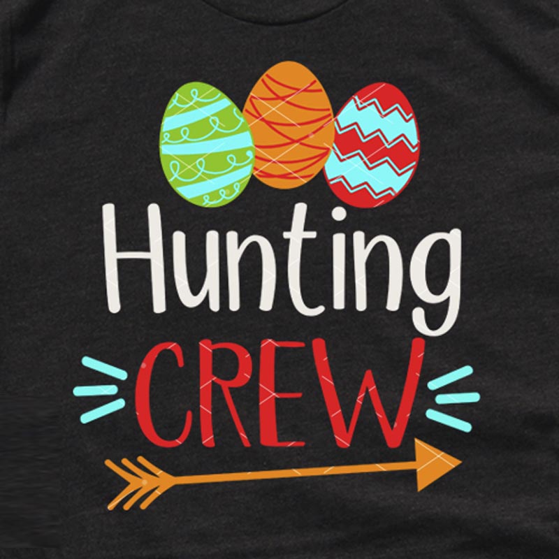 hunting crew quote. Hoppy Easter eggs print. Digital downloa | Inspire ...