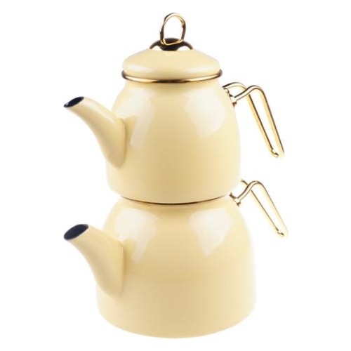 Beige Color Teapot Set / Turkish Tea Pot Set, Turkish Samova | Inspire ...