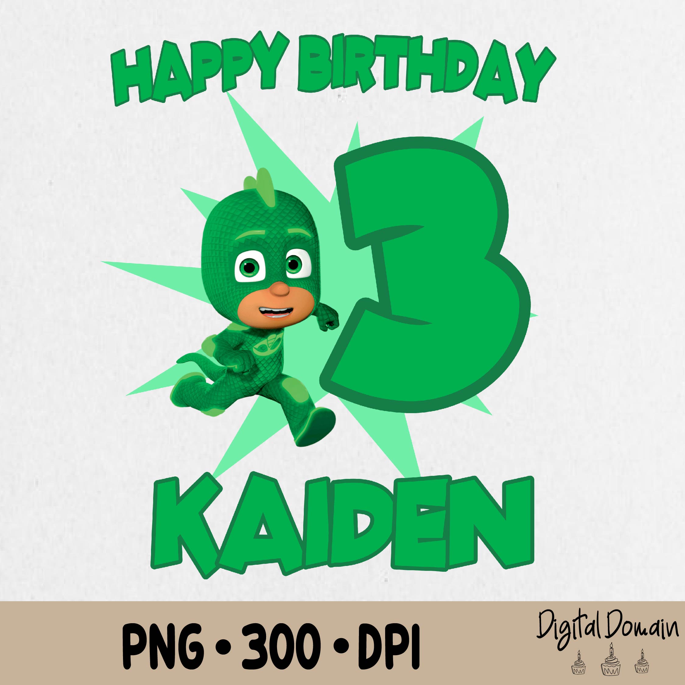 Custom PJ Masks Png, Mommy PJ Masks Png, Happy Birthday Boy - Inspire ...
