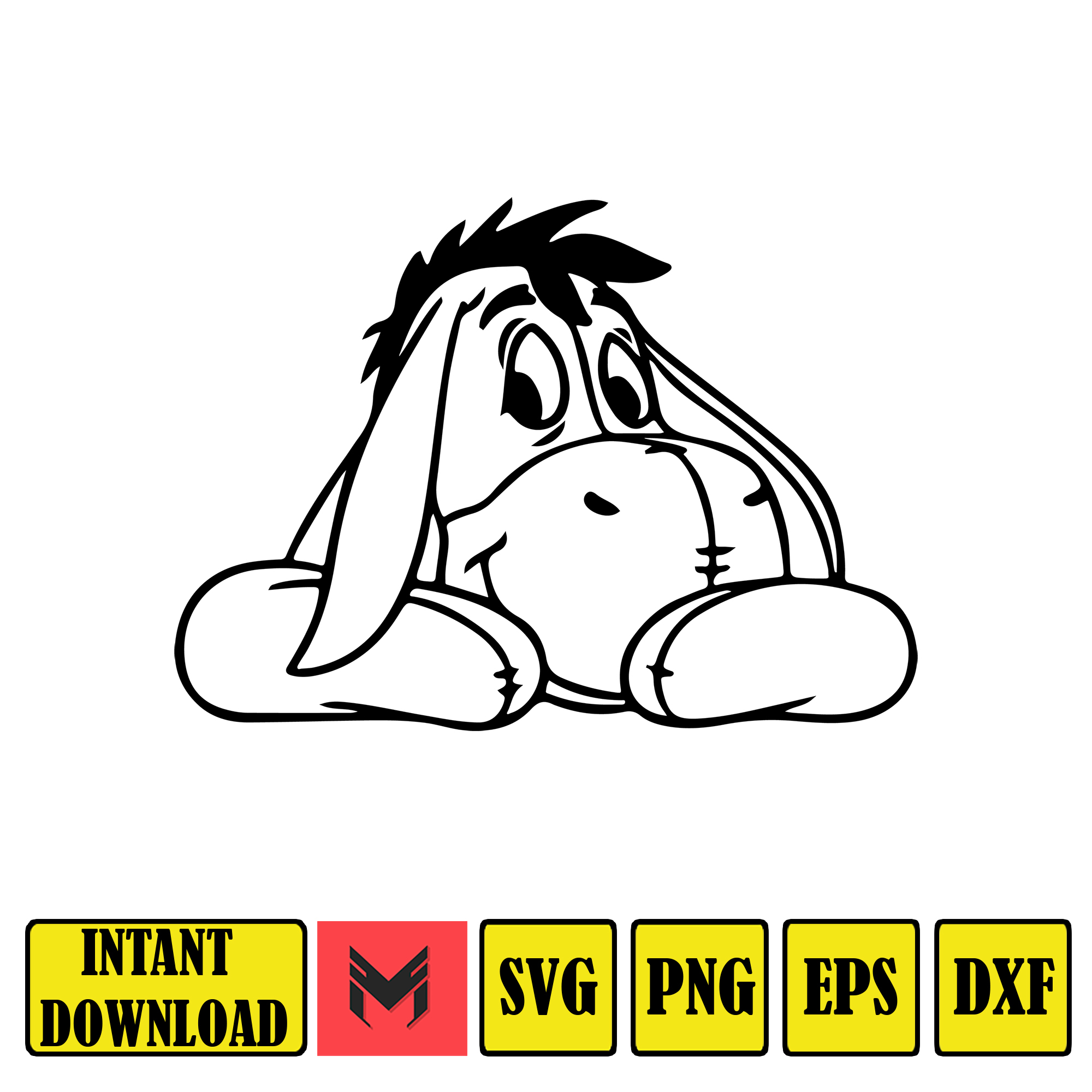 Winnie the pooh svg, Tigger svg, Eeyore svg, piglet svg, Poo - Inspire ...
