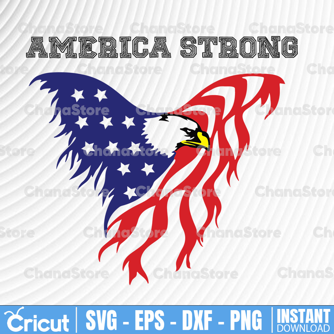Eagle Flag svg Patriotic svg 4th of July svg Memorial Day sv | Inspire ...