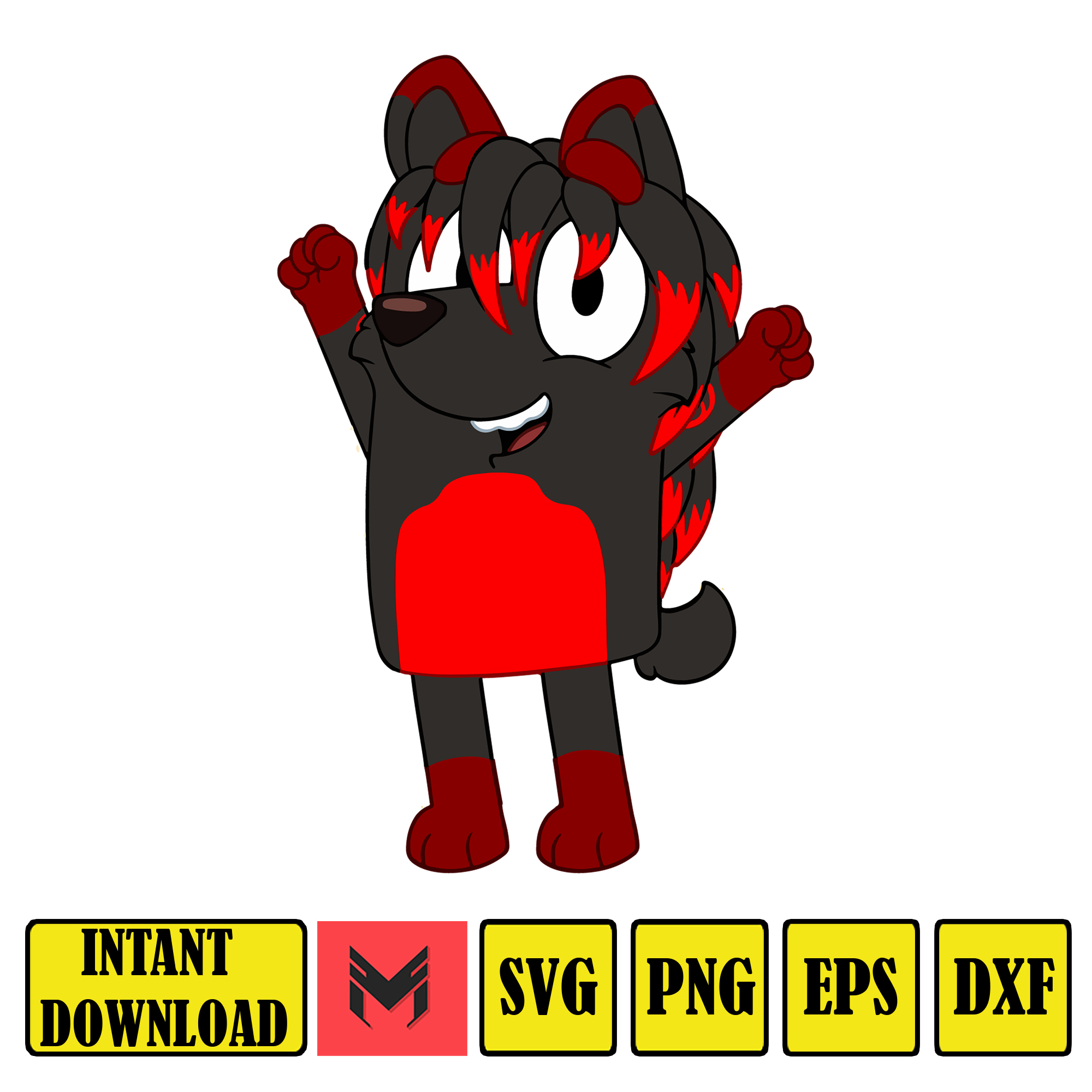 Bluey Svg, Cartoon Svg, Bluey Svg, Cartoon Svg, Bluey Svg, B | Inspire ...