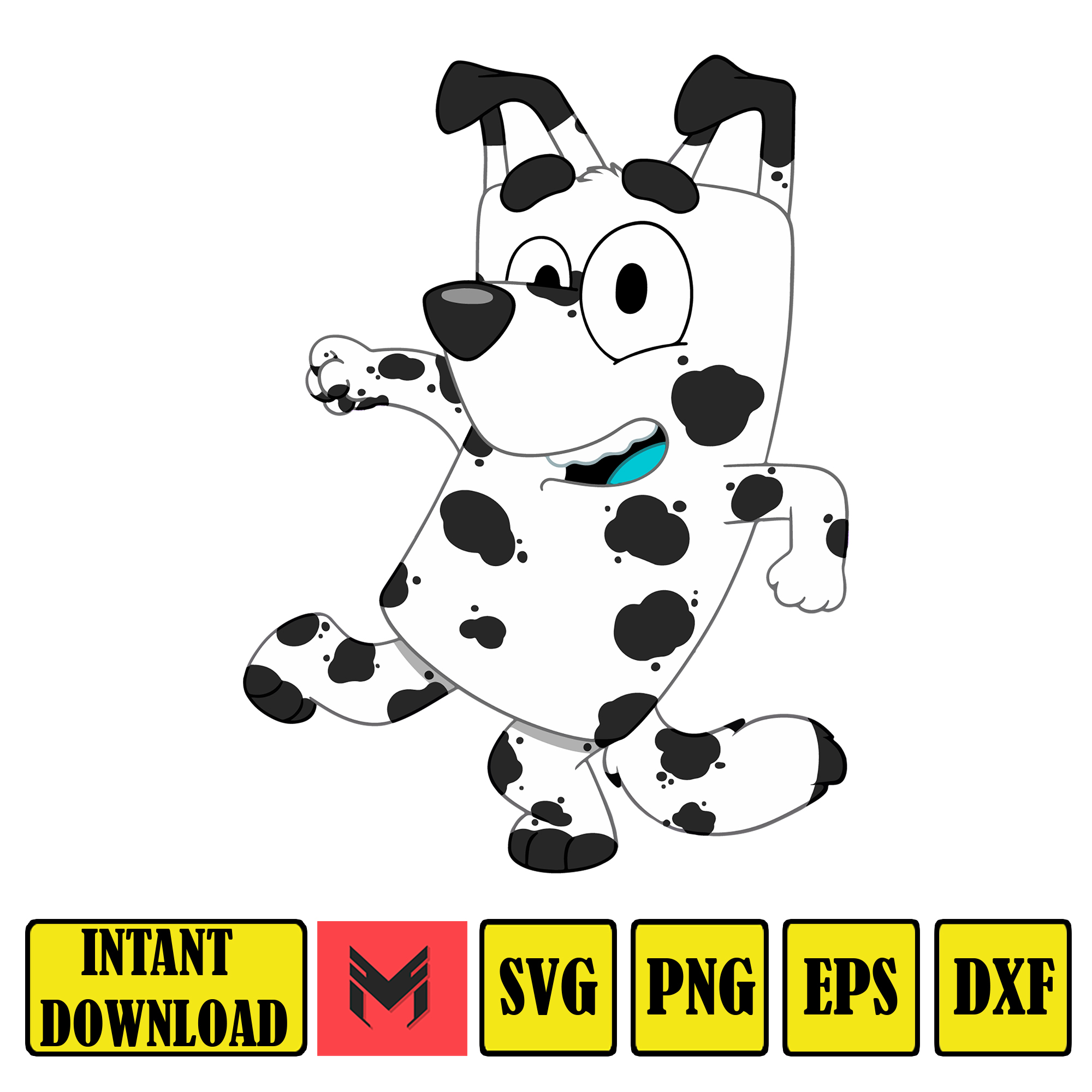 Bluey Svg, Cartoon Svg, Bluey Svg, Cartoon Svg, Bluey Svg, B | Inspire ...
