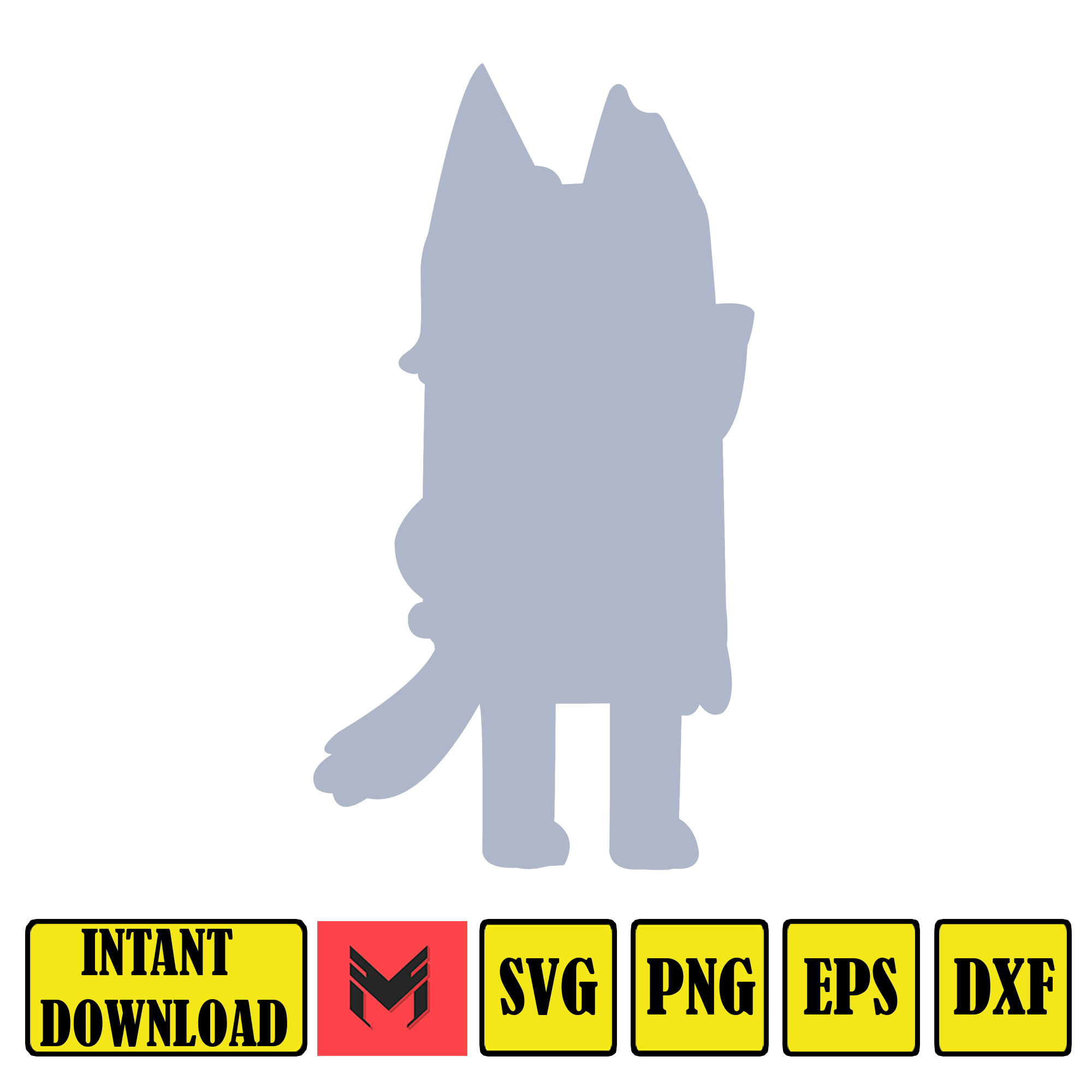 Bluey Svg, Cartoon Svg, Bluey Svg, Cartoon Svg, Bluey Svg, B | Inspire ...