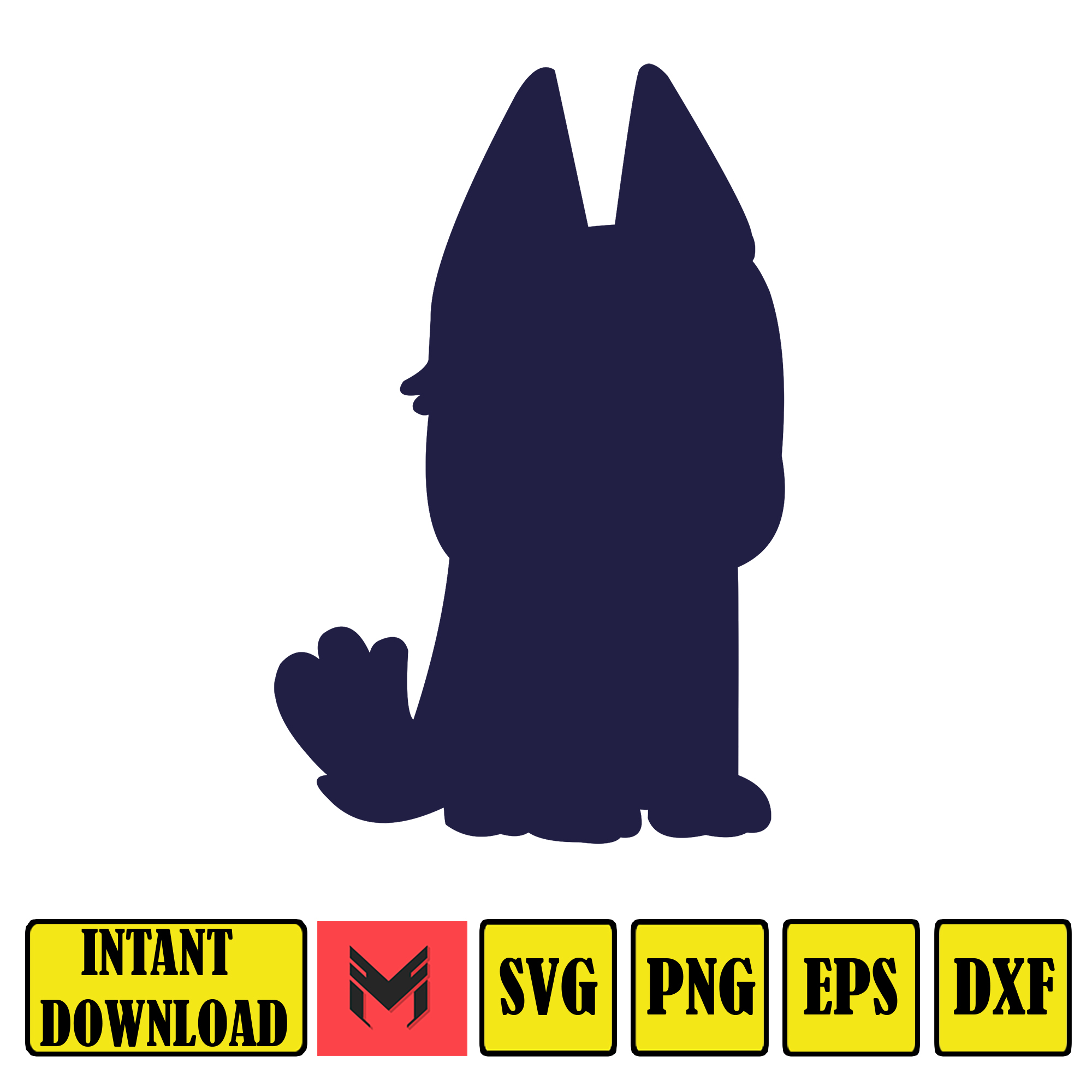 Bluey Svg, Cartoon Svg, Bluey Svg, Cartoon Svg, Bluey Svg, B | Inspire ...