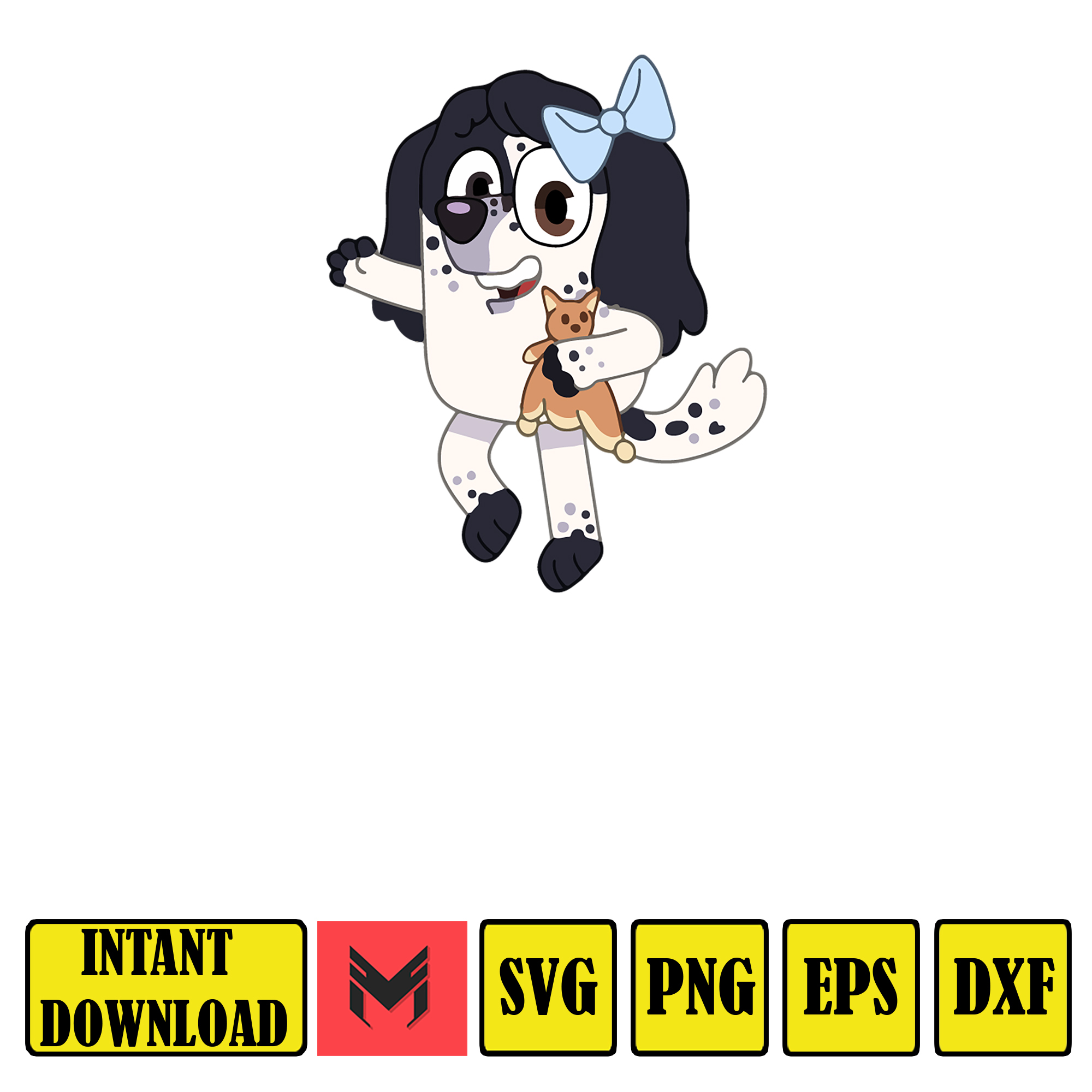 Bluey Svg, Cartoon Svg, Bluey Svg, Cartoon Svg, Bluey Svg, B | Inspire ...