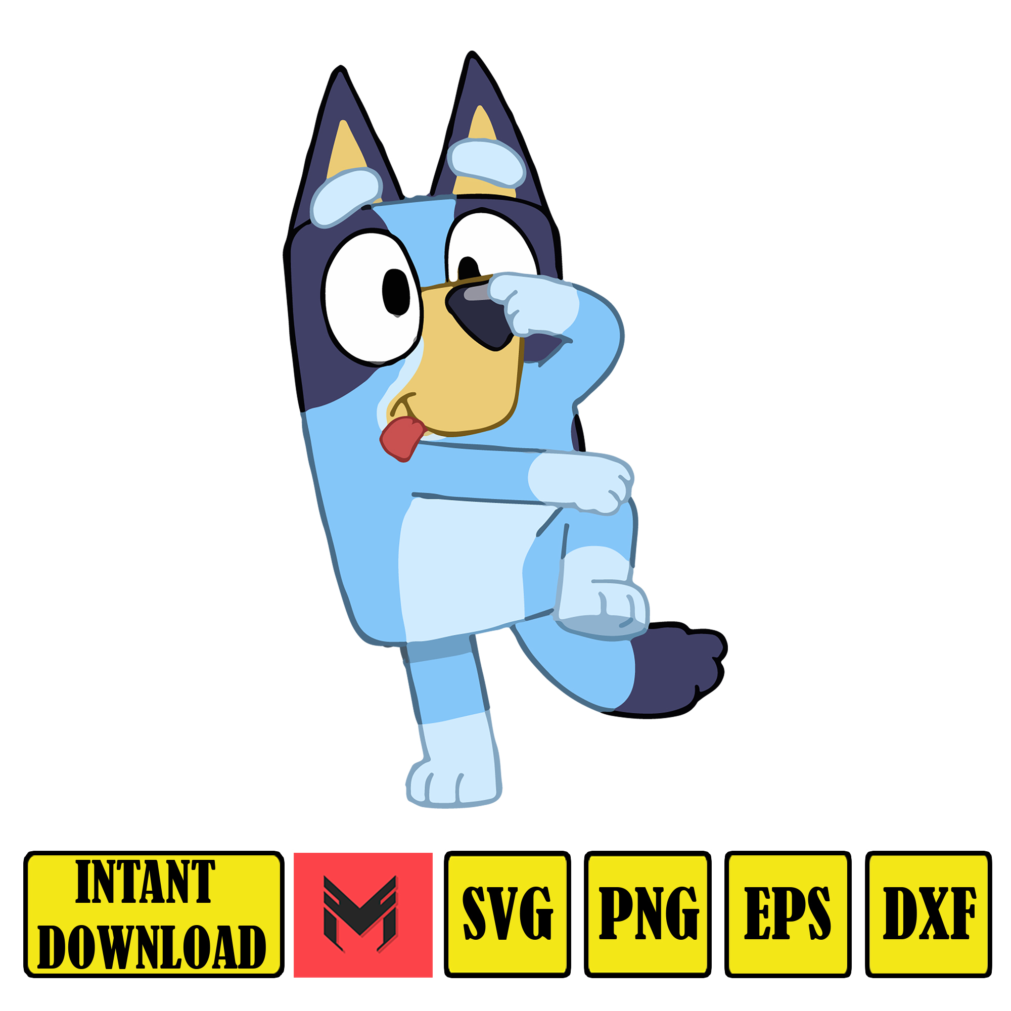 Bluey Svg, Cartoon Svg, Bluey Svg, Cartoon Svg, Bluey Svg, B | Inspire ...