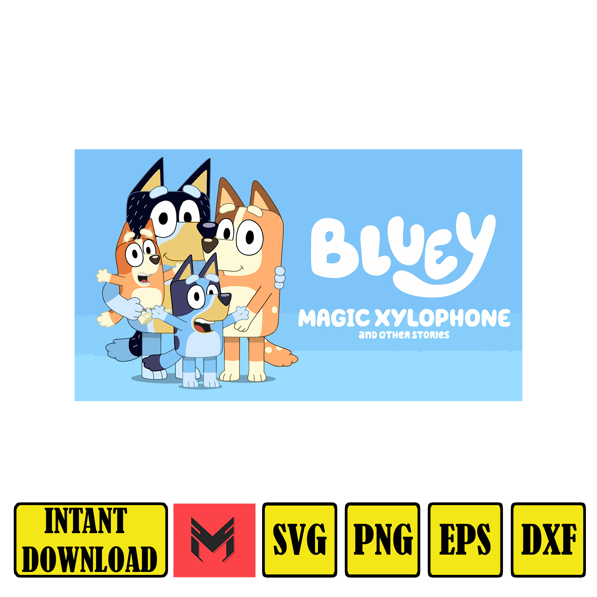Bluey Svg, Cartoon Svg, Bluey Svg, Cartoon Svg, Bluey Svg, B - Inspire ...