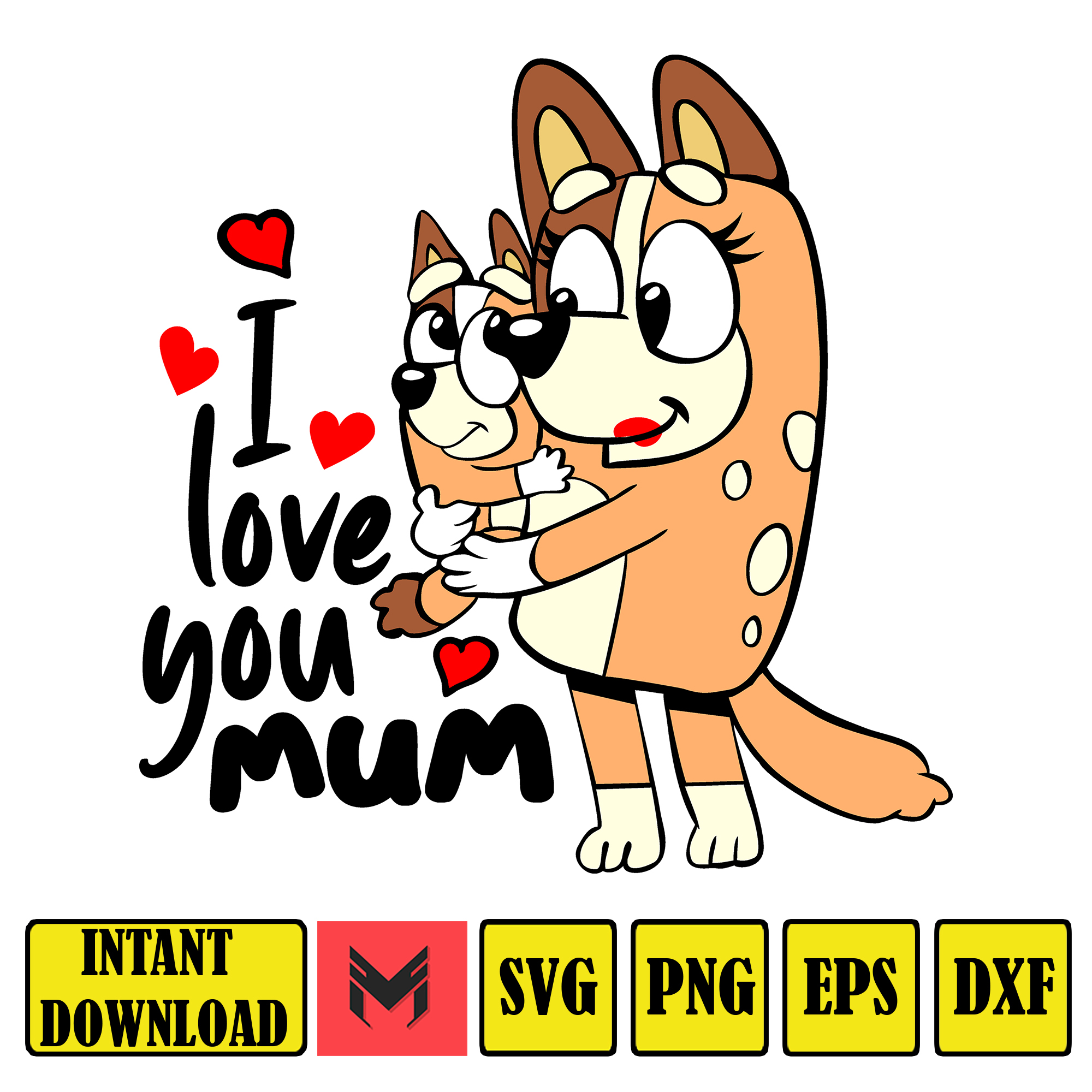 Bluey Svg, Cartoon Svg, Bluey Svg, Cartoon Svg, Bluey Svg, B - Inspire ...