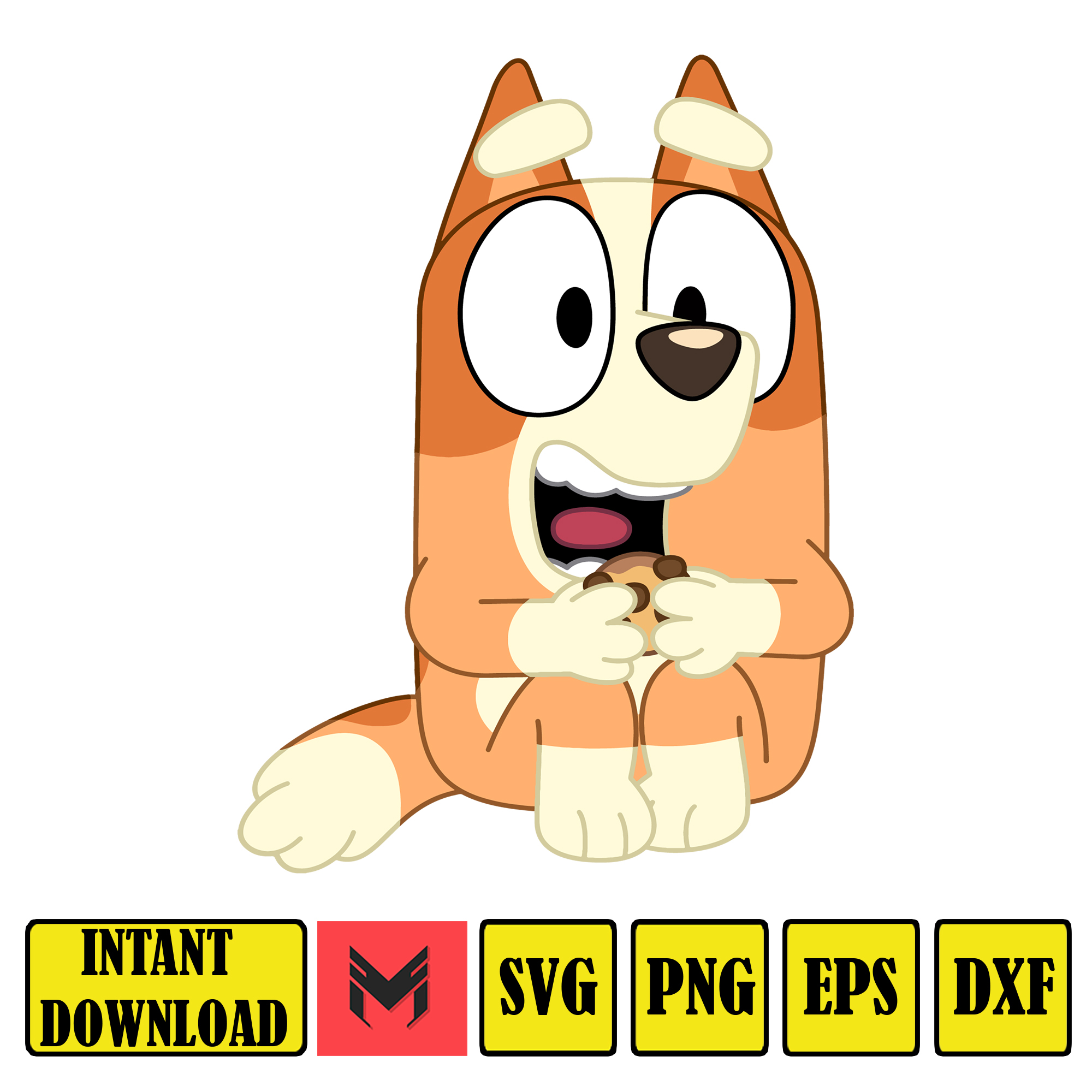Bluey Svg, Cartoon Svg, Bluey Svg, Cartoon Svg, Bluey Svg, B - Inspire ...