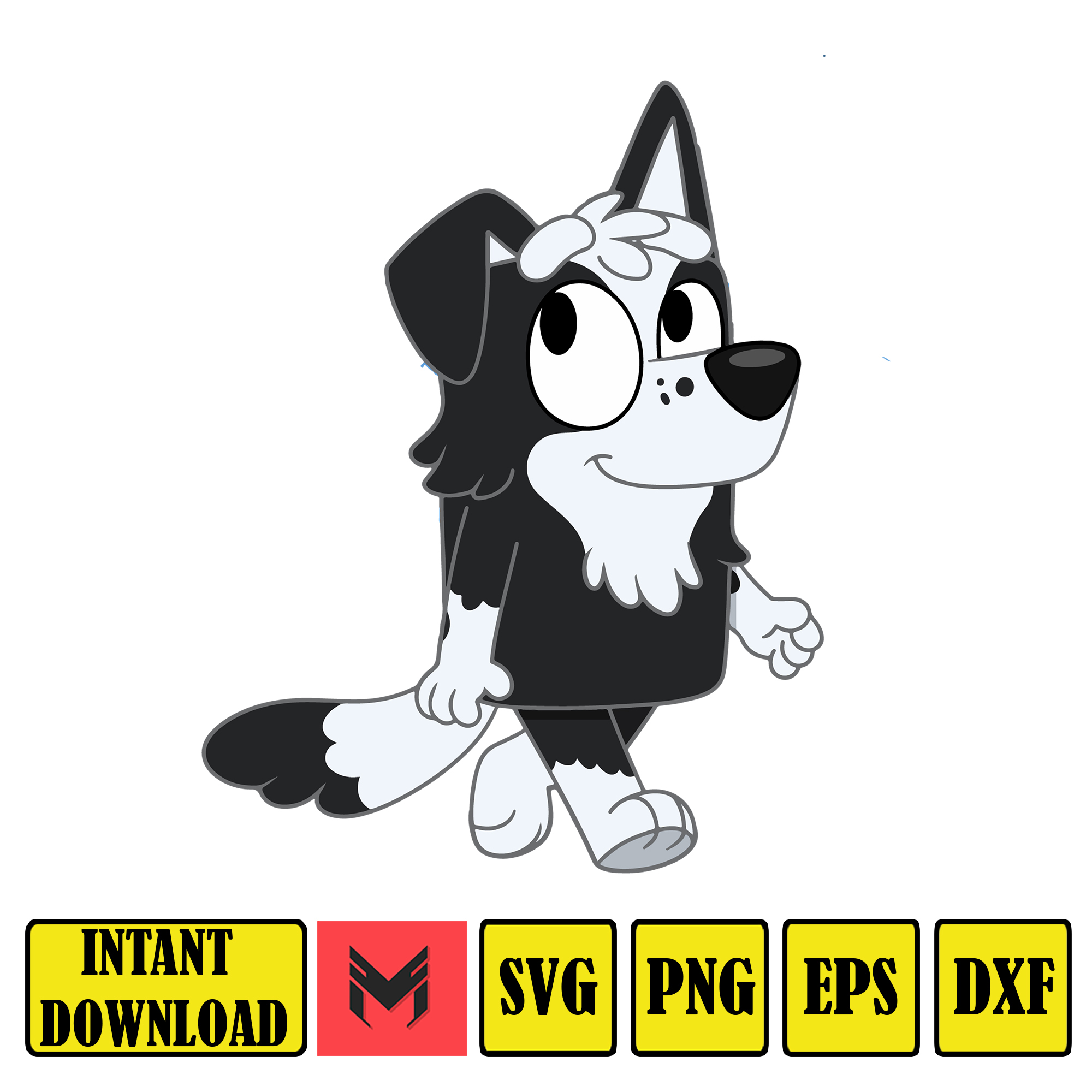 Bluey Svg, Cartoon Svg, Bluey Svg, Cartoon Svg, Bluey Svg, B | Inspire ...