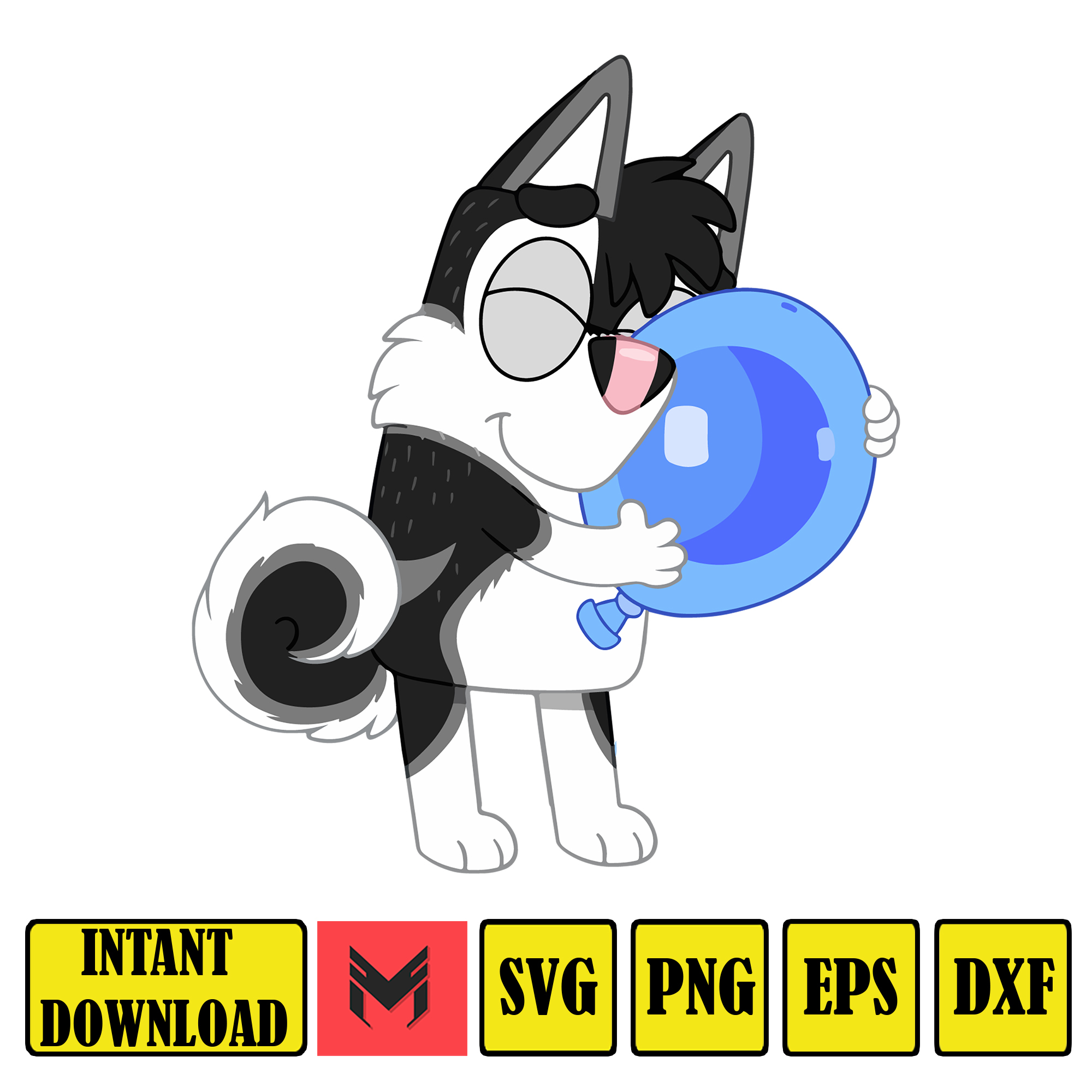 Bluey Svg, Cartoon Svg, Bluey Svg, Cartoon Svg, Bluey Svg, B | Inspire ...