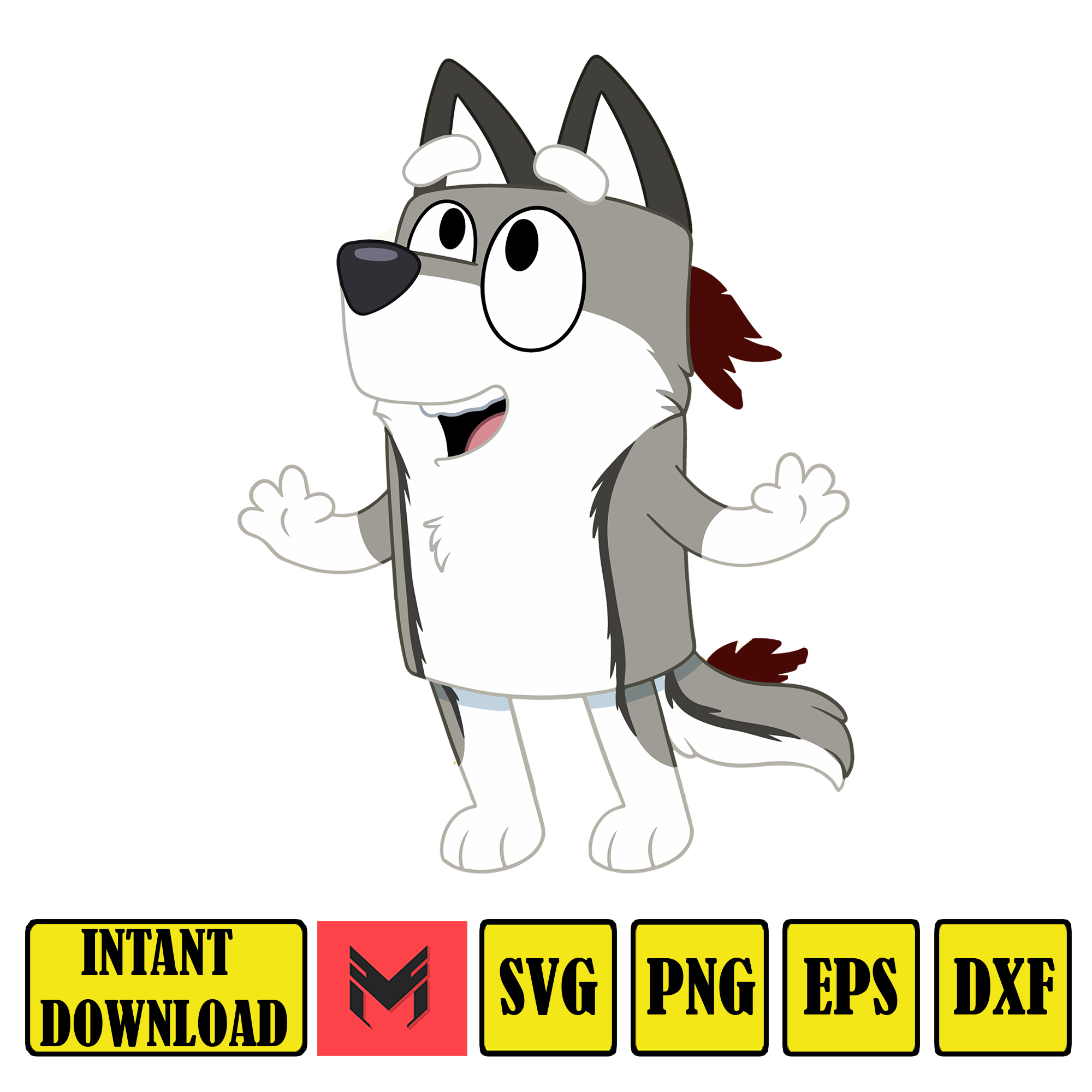 Bluey Svg, Cartoon Svg, Bluey Svg, Cartoon Svg, Bluey Svg, B | Inspire ...