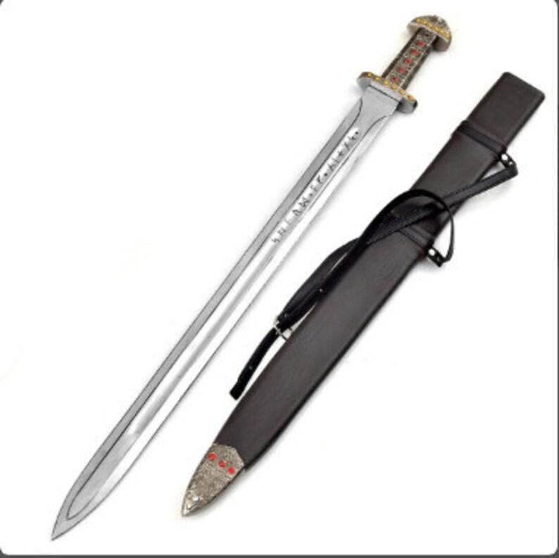 Viking Sword of King Ragnar Lothbrok, Vikings Ragnar,Battle | Inspire ...