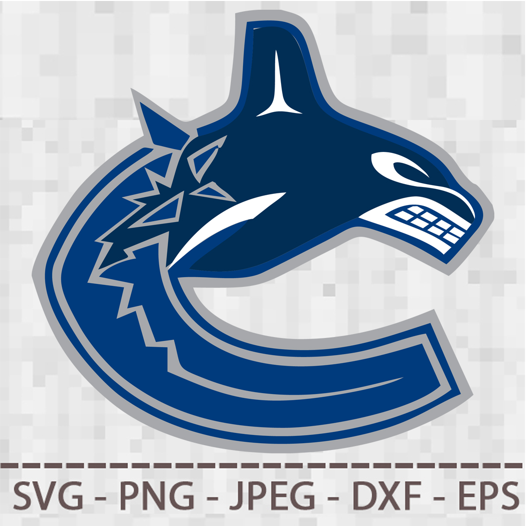 Vancouver Canucks Logo SVG PNG JPEG DXF Digital Cut Vector F - Inspire ...