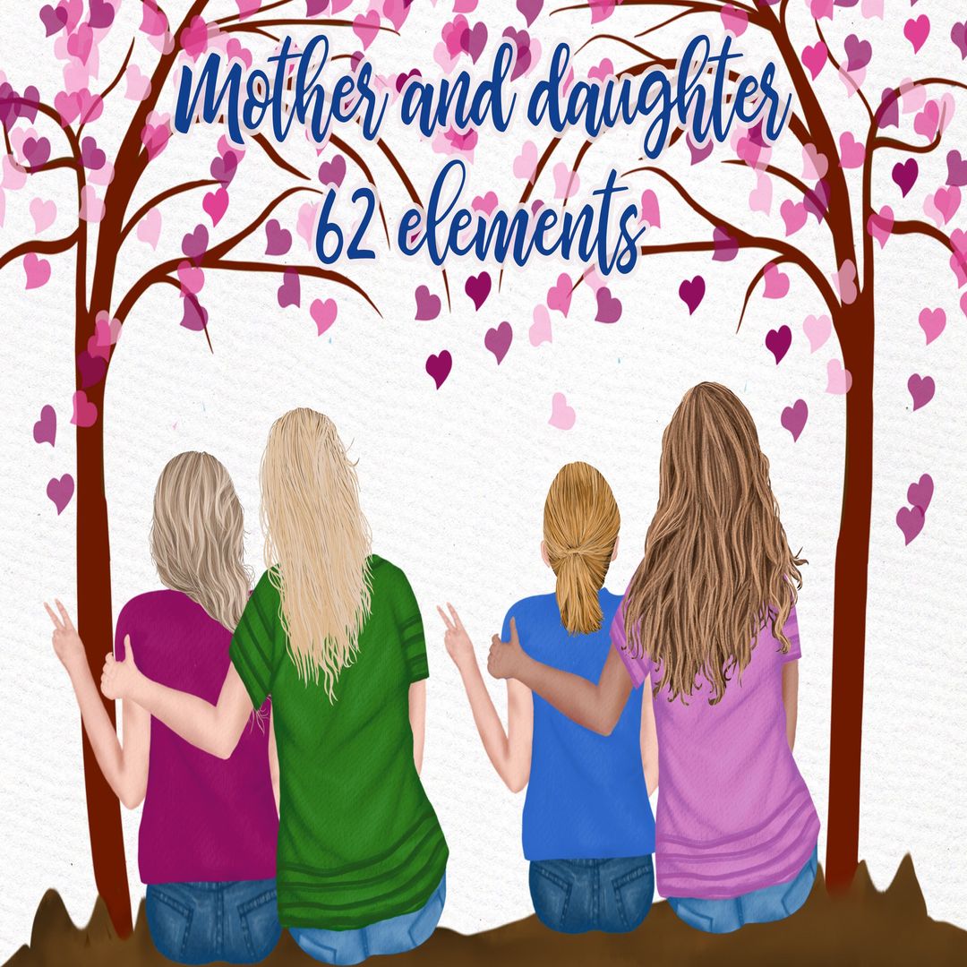 Mother And Daughter Clipart Mother Clipart Mothers Day C Inspire