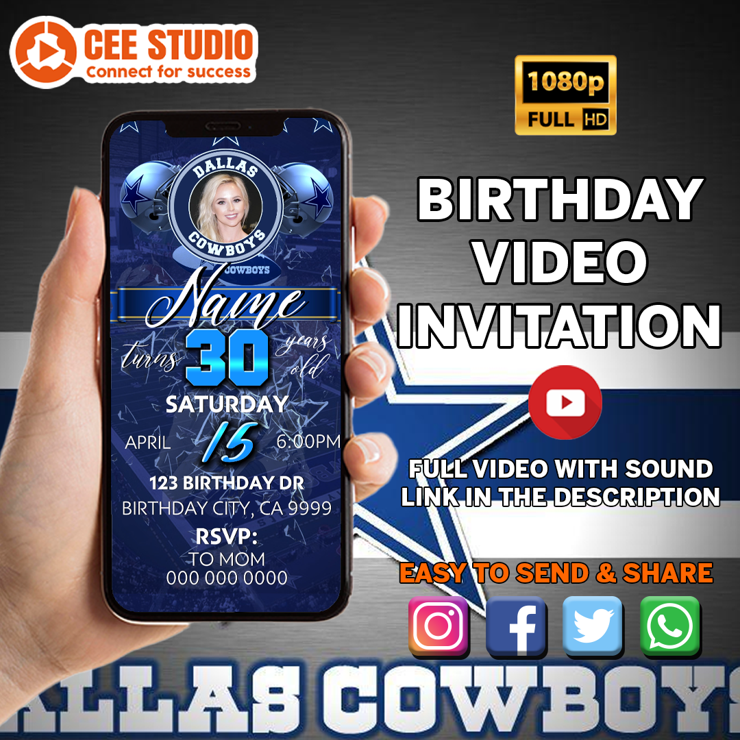 Football birthday invitation with picture, Football invitati | Inspire ...