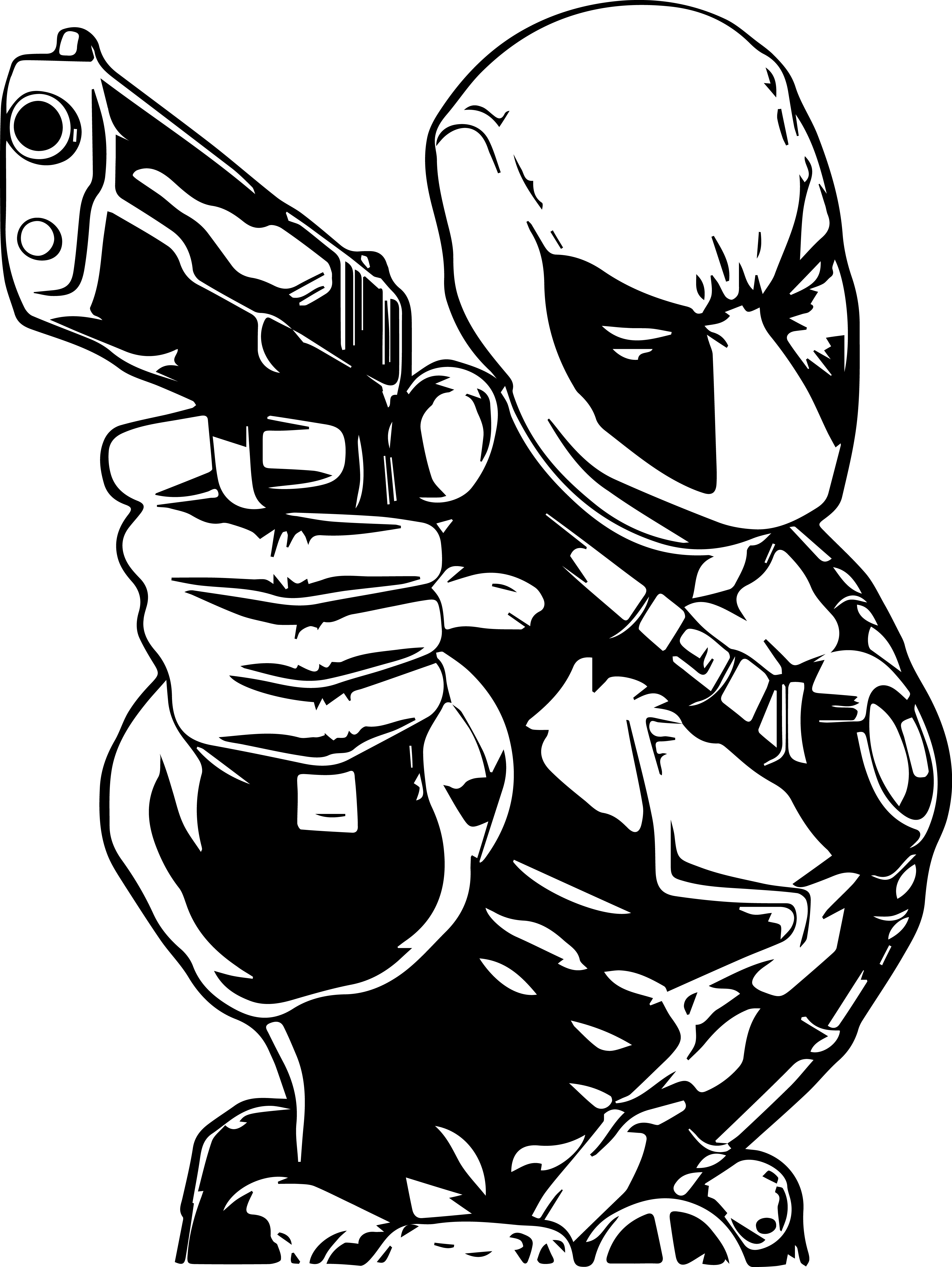 DeadPool Svg, DeadPool Png, DeadPool Layered Item, Deadpool - Inspire ...