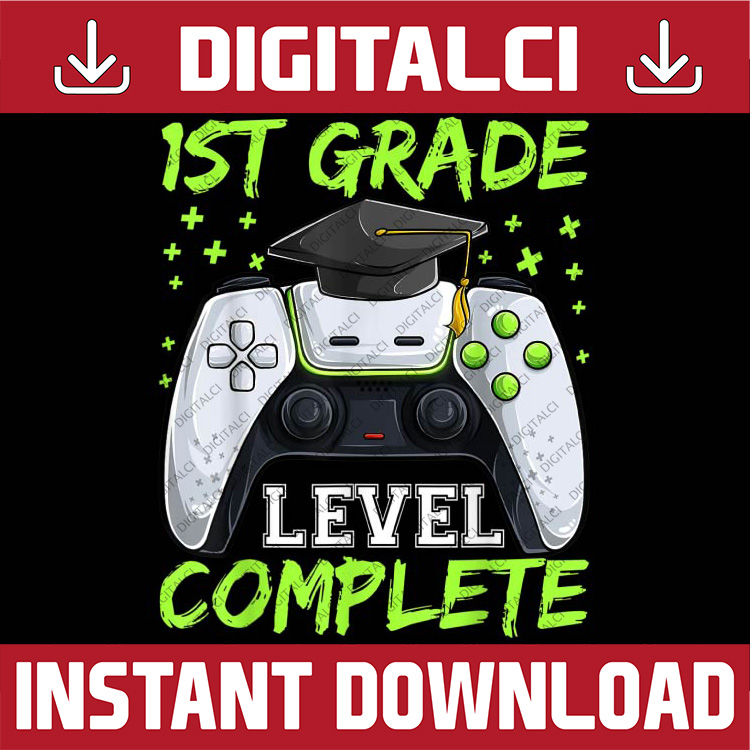 Graduation 1st First Grade Level Complete Graduate Boy Last | Inspire ...