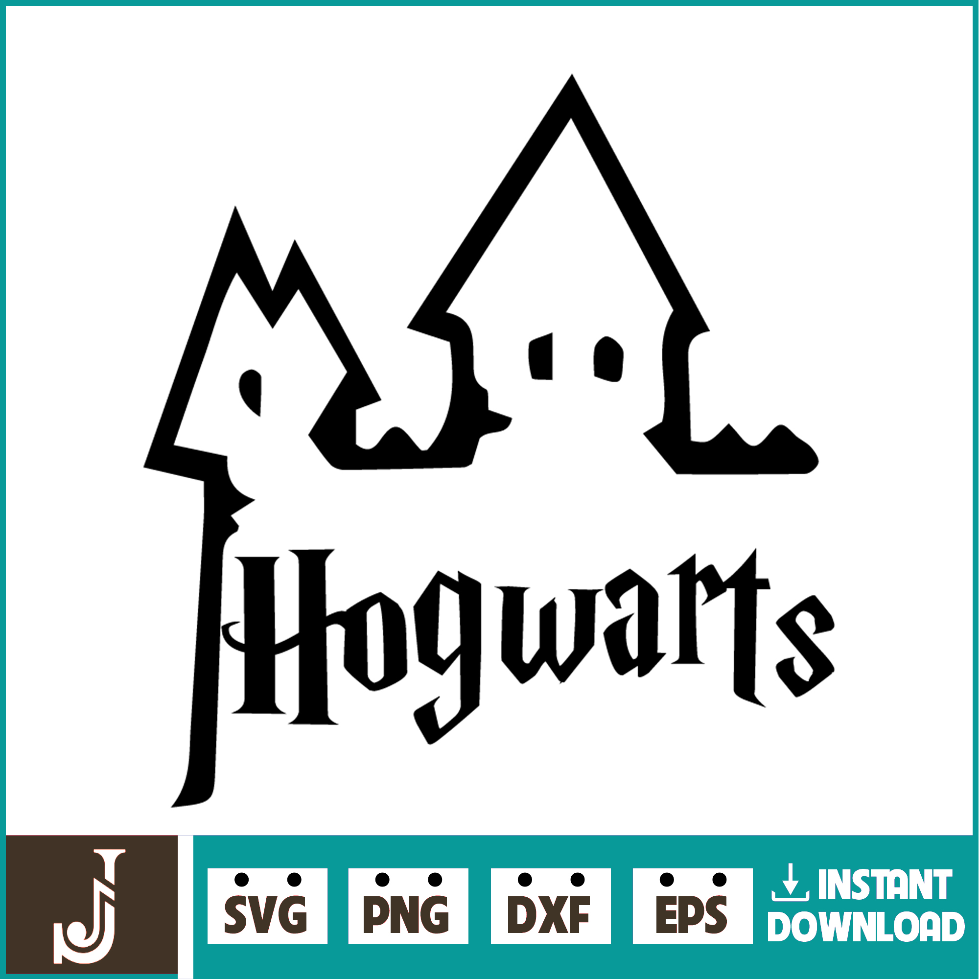 Harry Potter svg bundle, Wizard Svg Bundle, Hogwarts school | Inspire ...