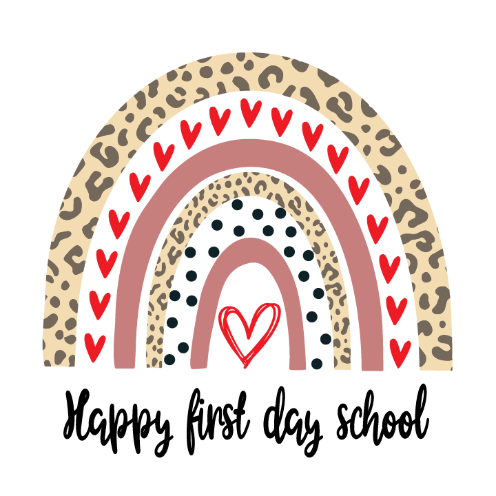 1st Day of School sticker, First day of school Student Day s - Inspire ...