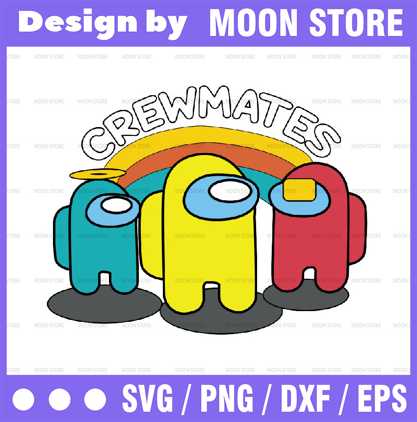 Crewmates Imposter Among Game Us Sus Funny Crewmates svg png - Inspire ...