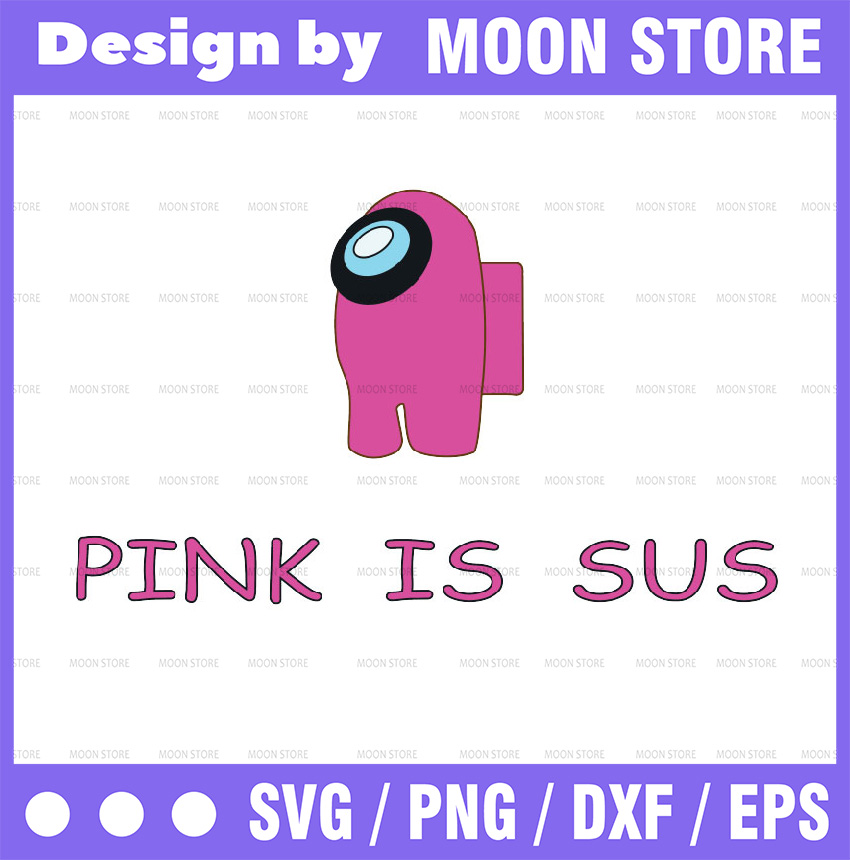 Costume Pink Imposter Among Game Us Sus Impostor Gamer Sus s | Inspire ...
