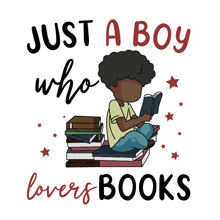 Just a Boy Who Loves Books svg | Inspire Uplift