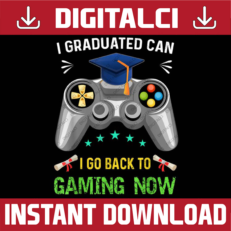 Funny Graduation gaming class of 2022 gamer Graduate Last Da - Inspire ...