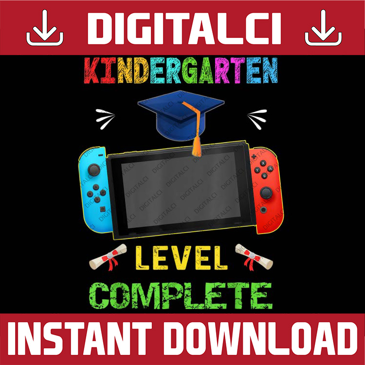 Kindergarten Level Complete Graduation class 2022 gamer Last - Inspire ...