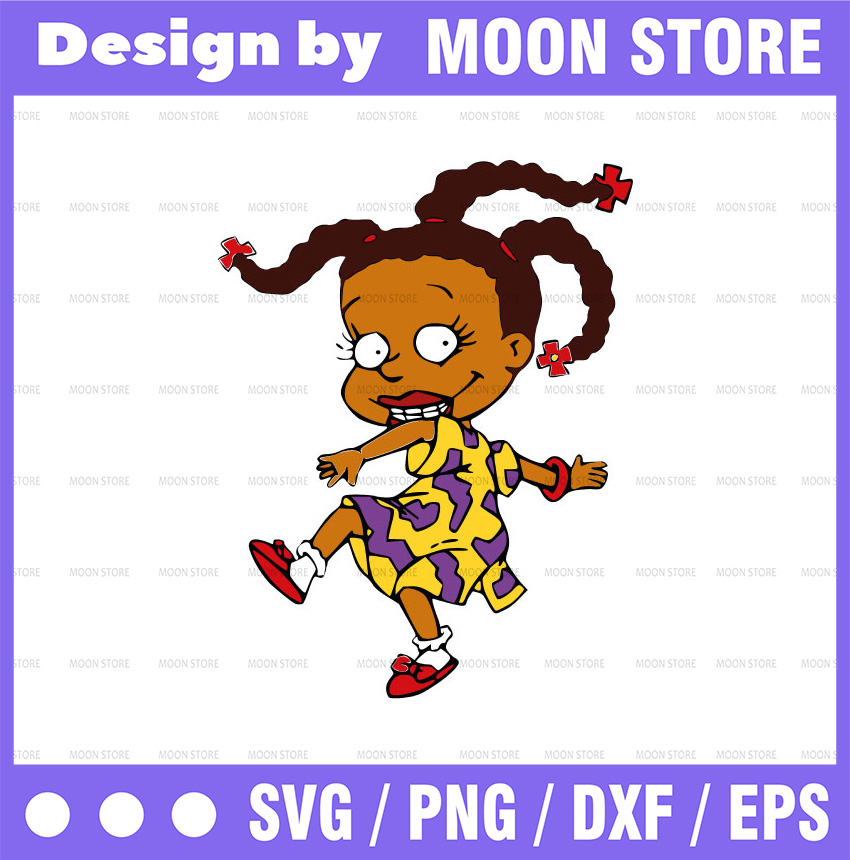 Susie Carmichael Rugrats SVG, png,eps, dxf, Cricut, Silhouet - Inspire ...