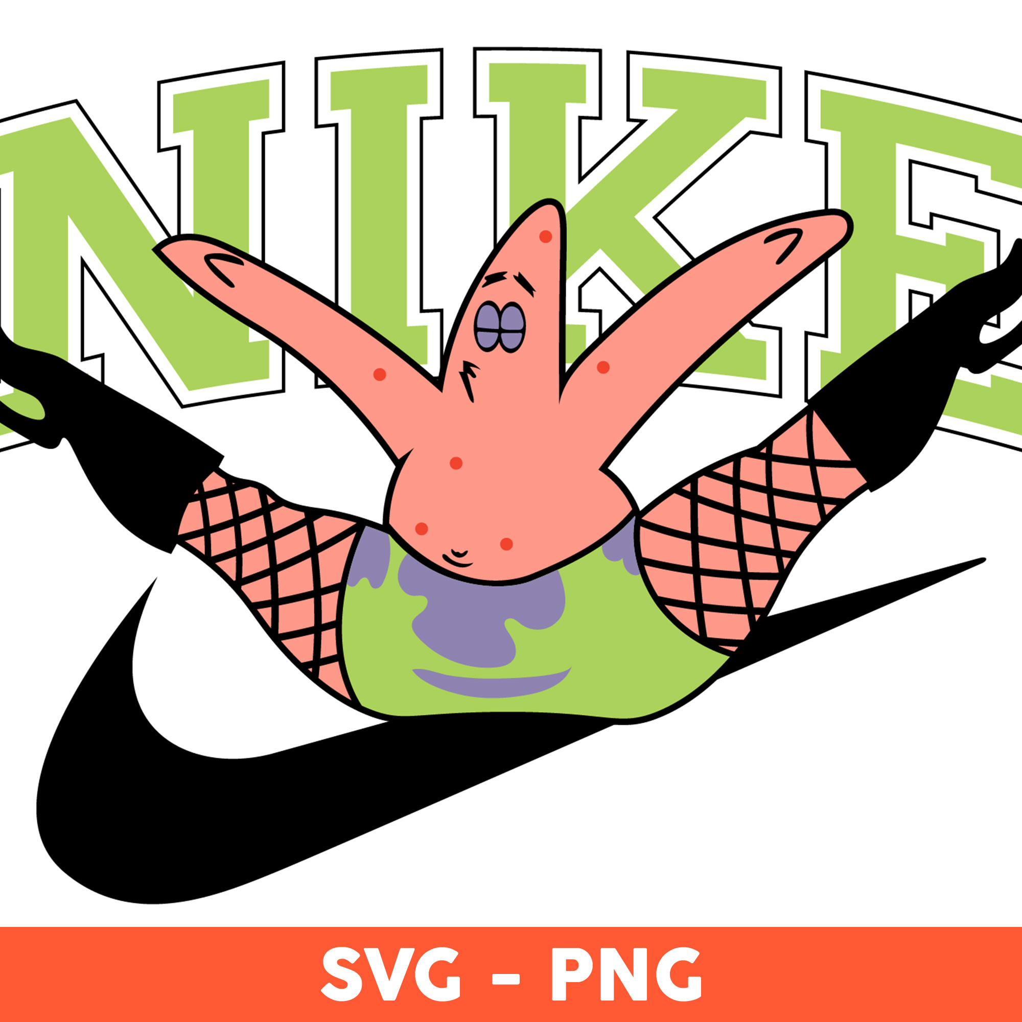 Patrick Star Nike Svg, Nike Logo Svg, Patrick Star Svg, Spon | Inspire ...