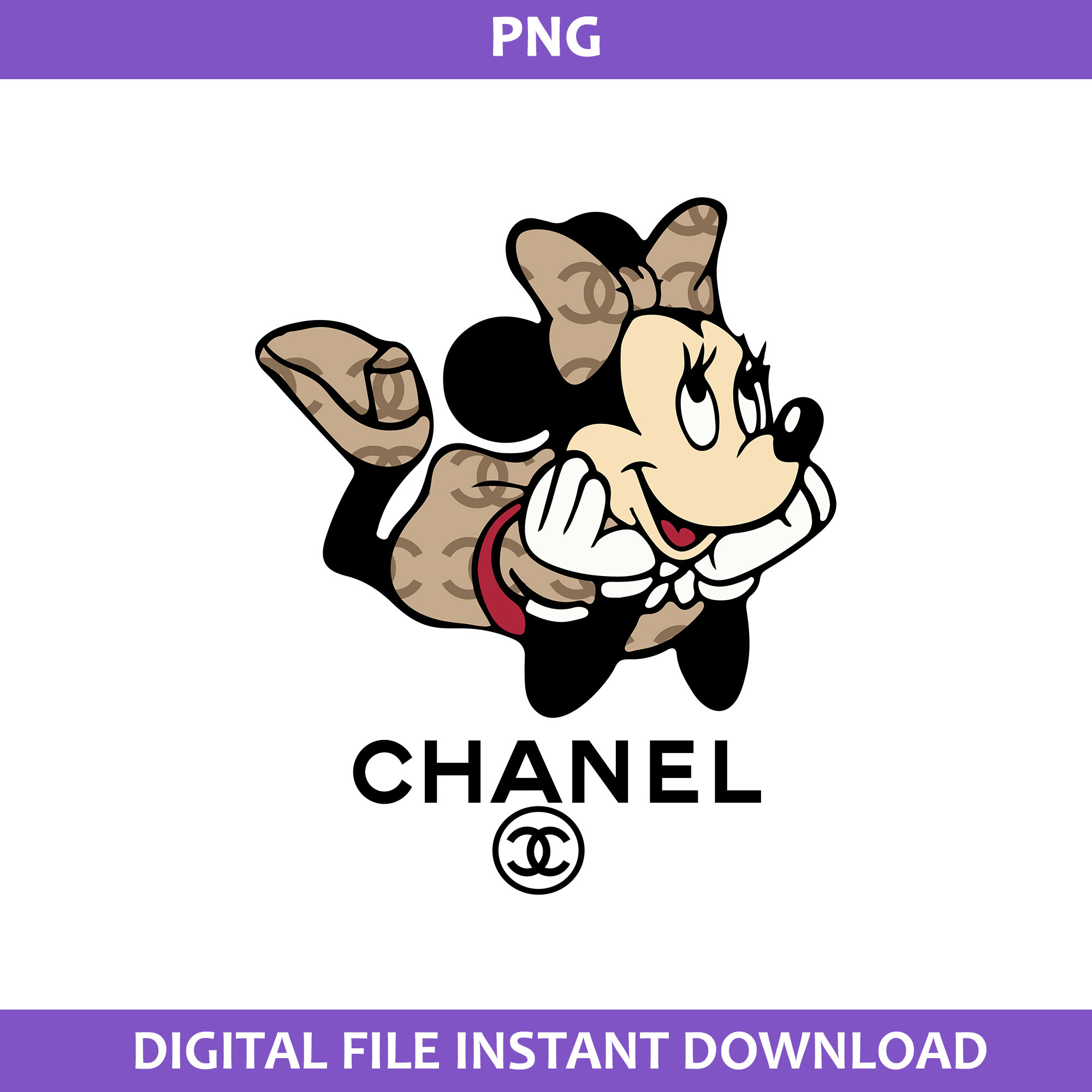 Minnie Mouse Chanel Png, Chanel Logo Png, Minnie Png, Chanel - Inspire ...