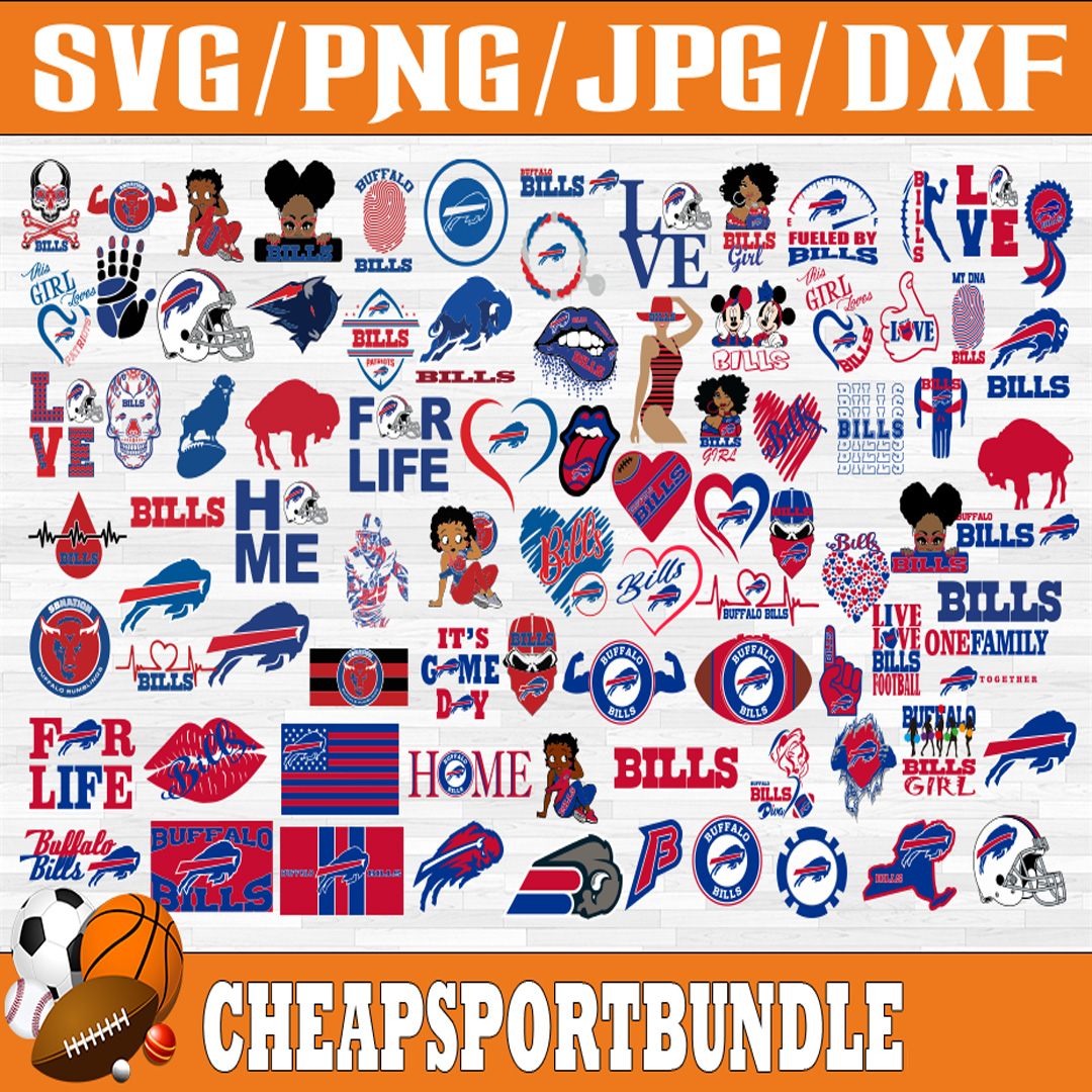 Bundle 85 Files Buffalo Bills Football Team Svg, Buffalo Bil - Inspire ...