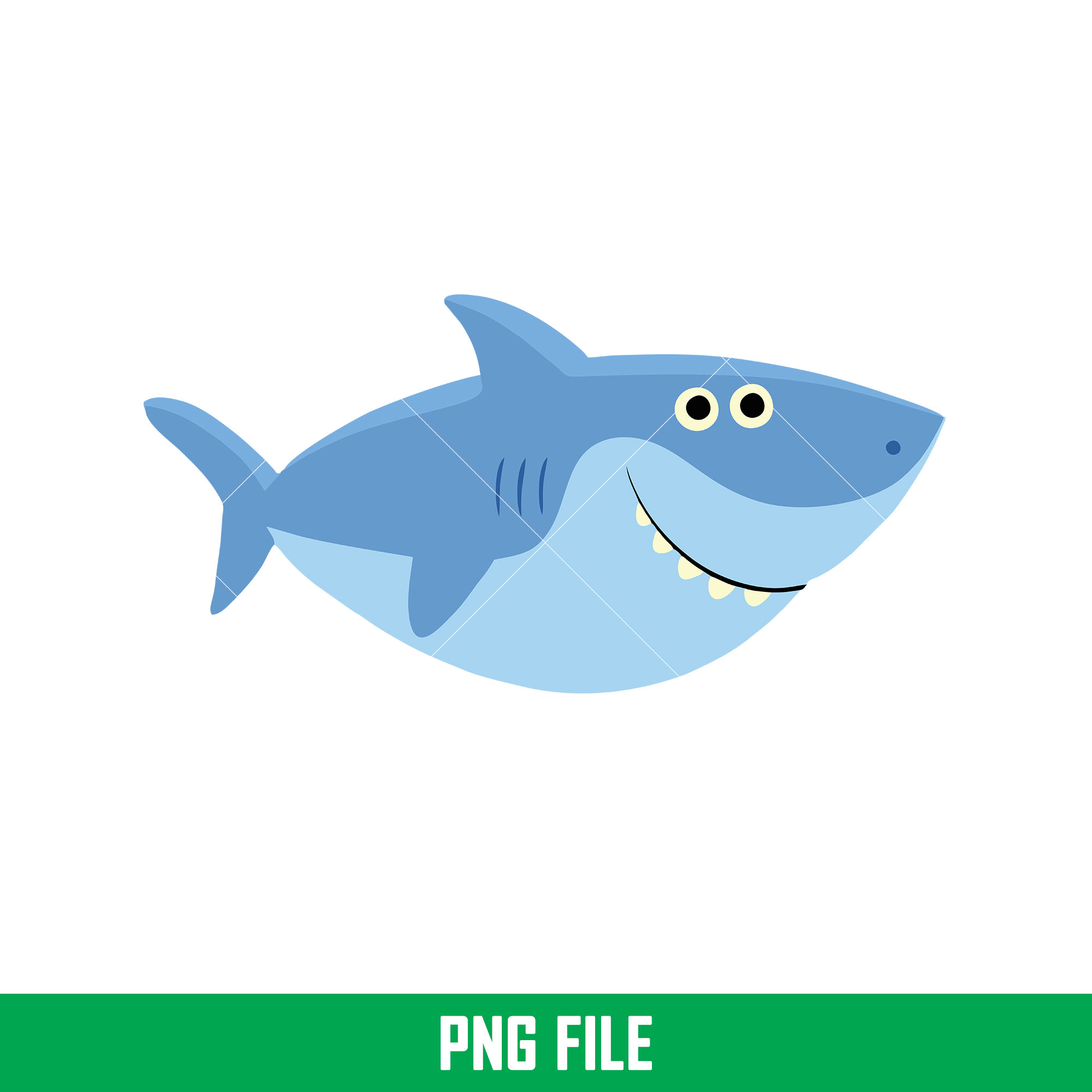 Baby Shark Png, Shark Family Png, Ocean Life Png, Cute Fish - Inspire ...