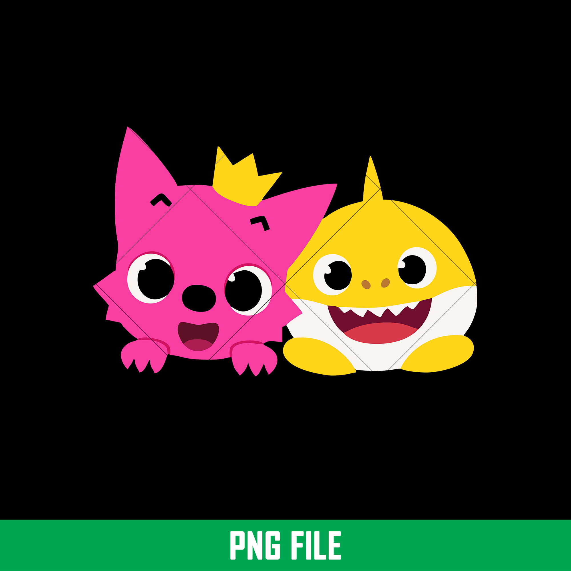 Baby Shark Png, Shark Family Png, Ocean Life Png, Cute Fish | Inspire ...