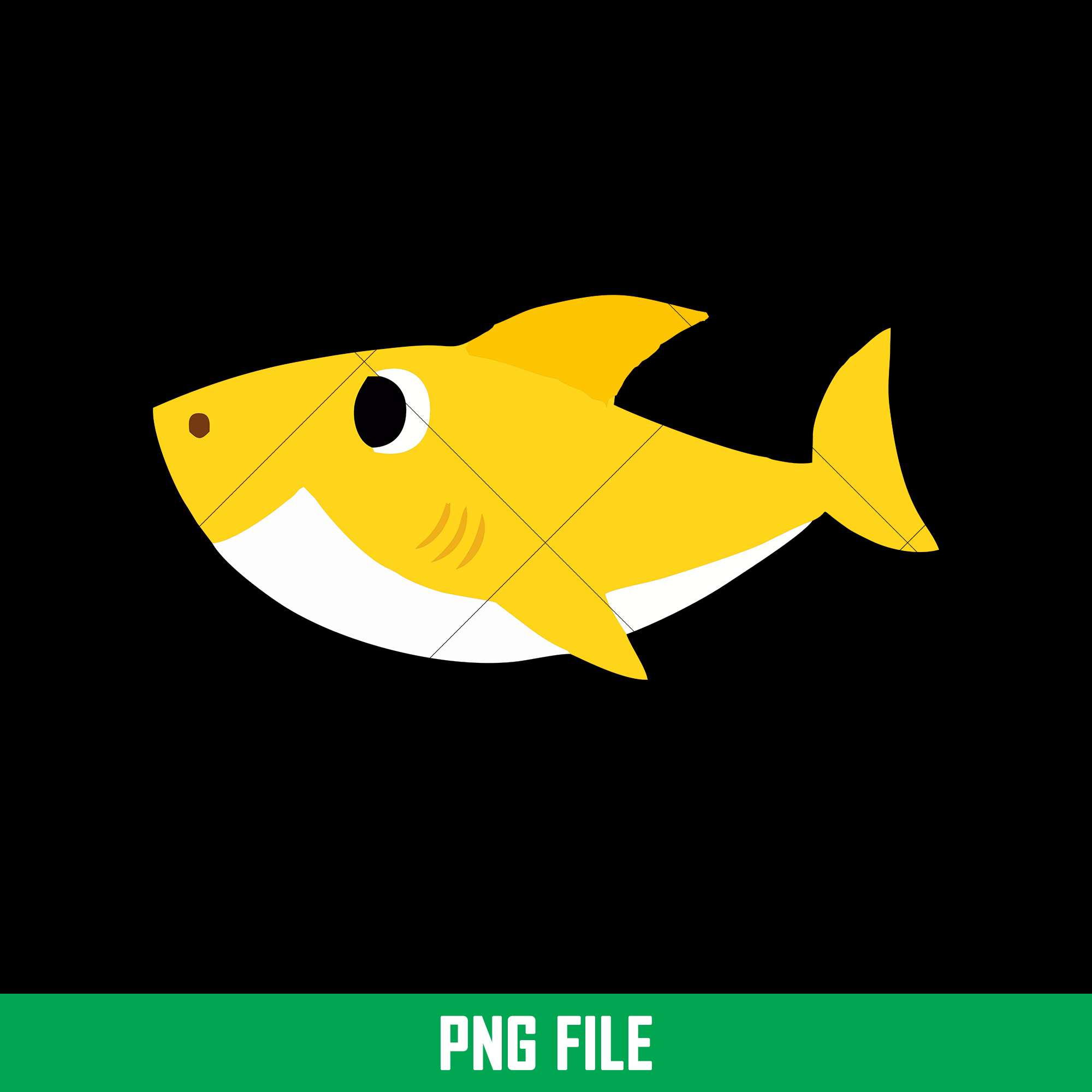 Baby Shark Png, Shark Family Png, Ocean Life Png, Cute Fish | Inspire ...