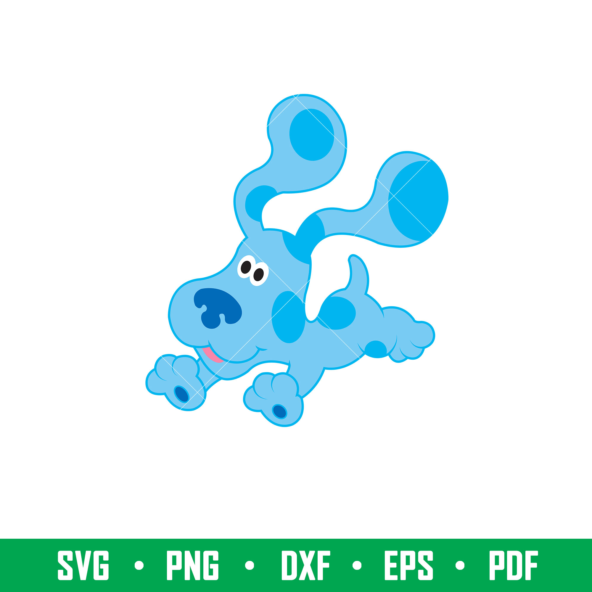 Blues Clues Svg, Blues Clues Paw Print Svg, Blues Dog Svg, C | Inspire ...