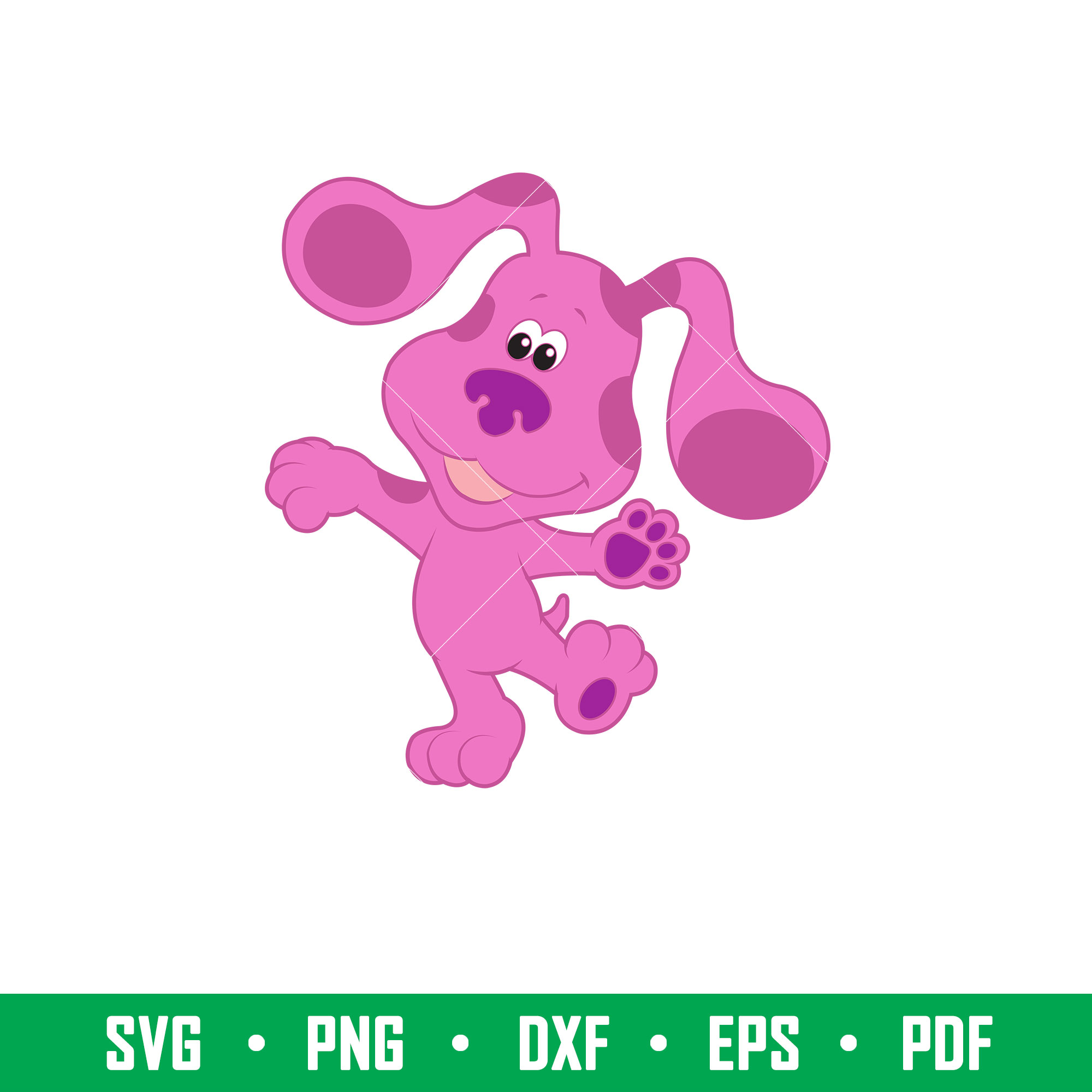 Blues Clues Svg, Blues Clues Paw Print Svg, Blues Dog Svg, C | Inspire ...