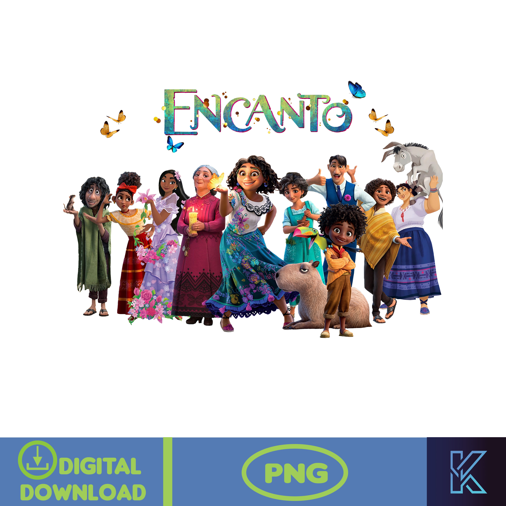 Encanto PNG, Encanto Digital Download, Poster, digital downl - Inspire ...