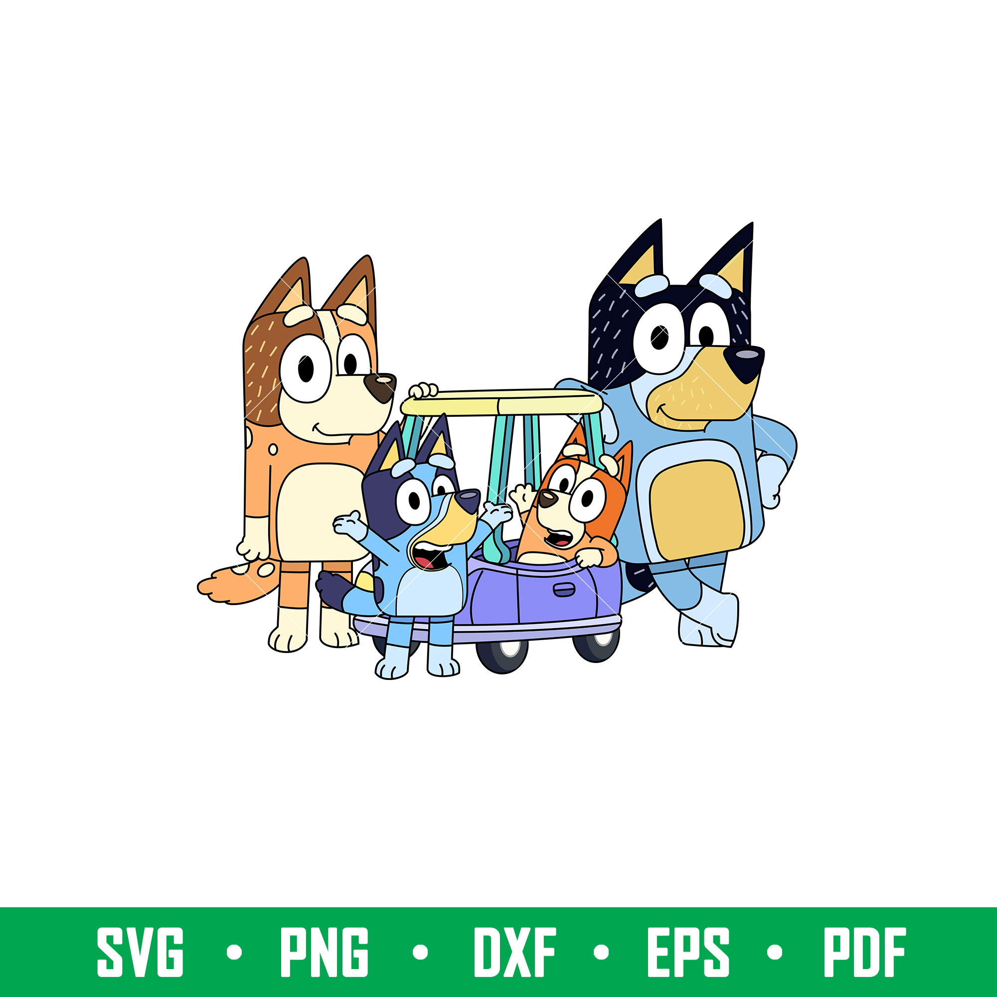 Bluey Heeler Svg, Bluey Svg, Bluey Dog Svg, Bluey Silhouette | Inspire ...