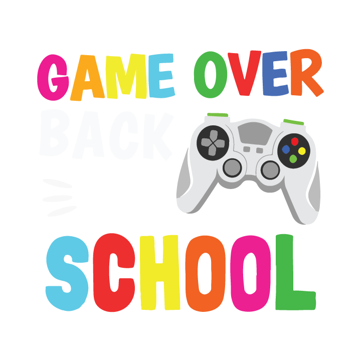 Game Over Back to School SVG, School Clipart. - Inspire Uplift
