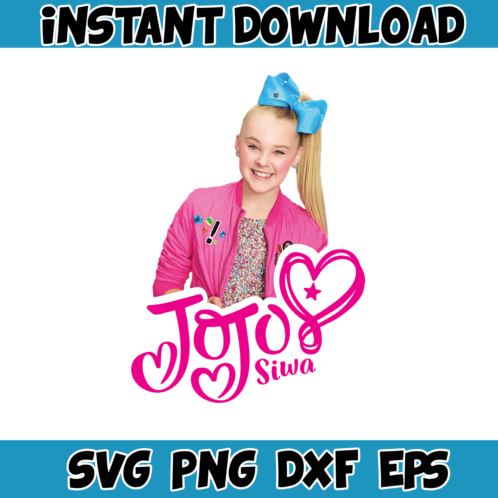 Jojo siwa svg, jojo siwa birthday,jojo siwa logo, jojo siwa | Inspire ...