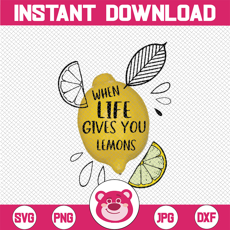 When Life Gives You Lemons SVG, Lemons Svg, Lemonade Svg, Su | Inspire ...