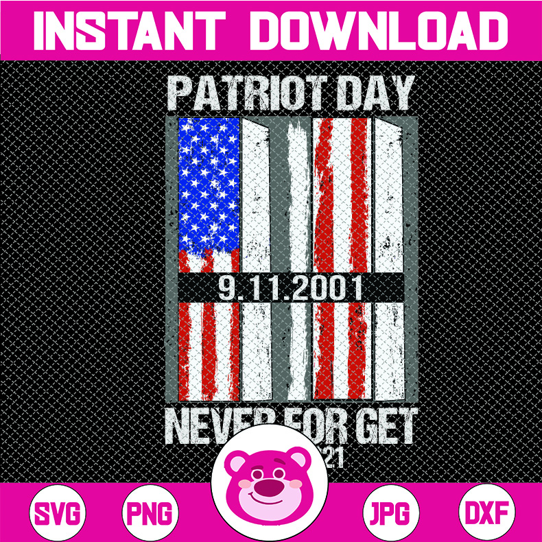Patriot Day Never Forget 9.11.01 Digital, American Flag, 911 | Inspire ...