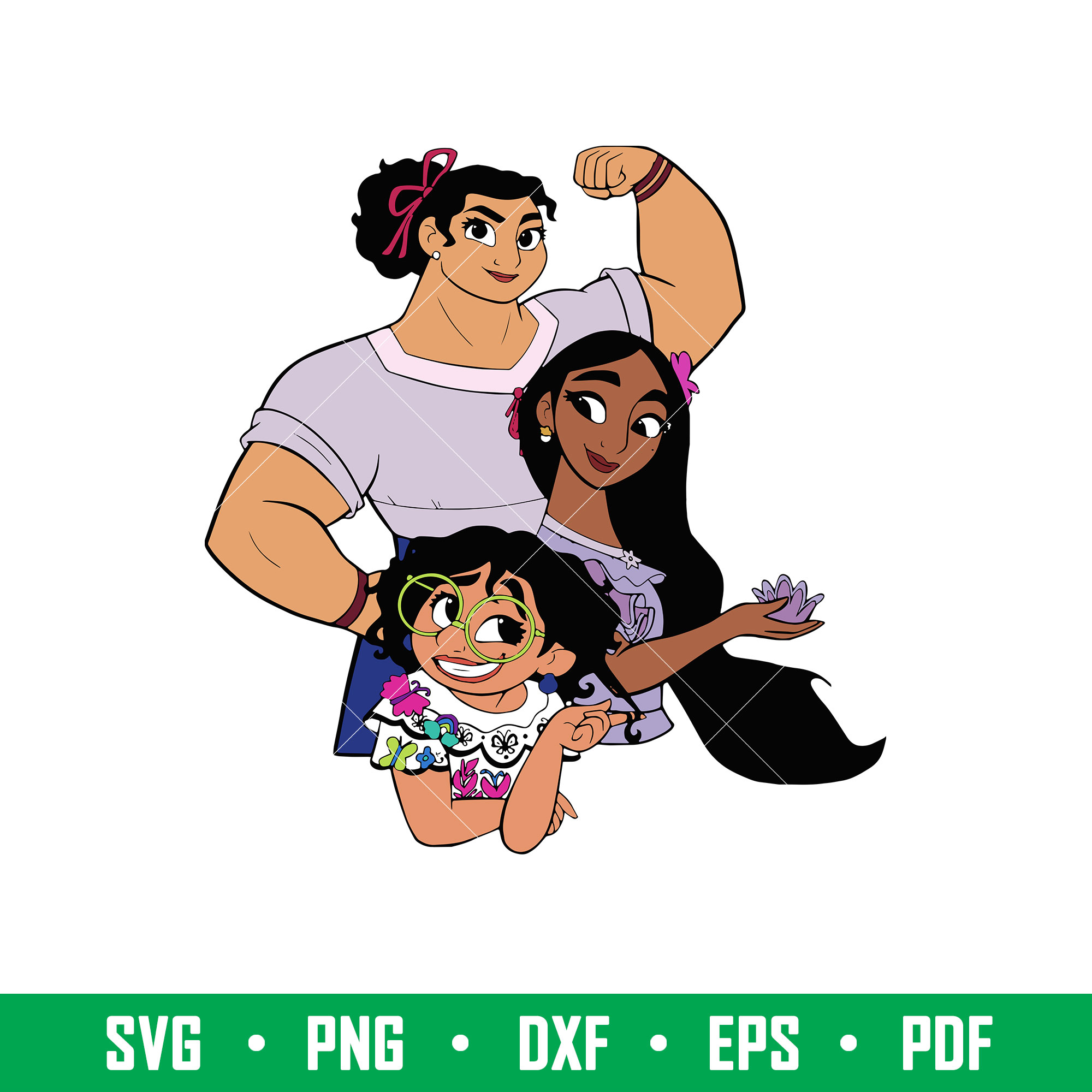 Encanto Svg, Encanto Characters Svg, Encanto Clipart, Encant | Inspire ...