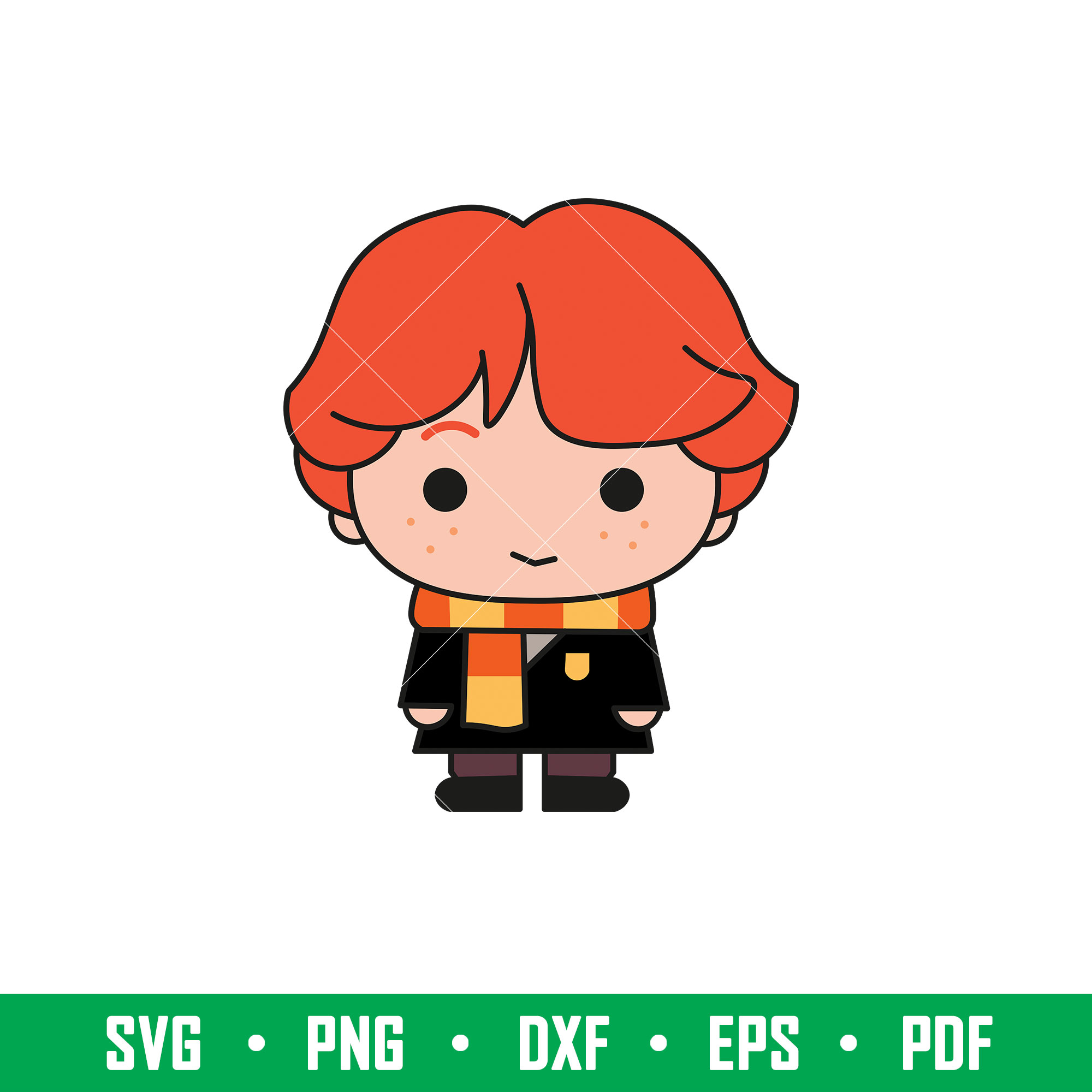 Harry Potter Chibi Svg Harry Potter Svg Harry Potter Clipa Inspire Uplift