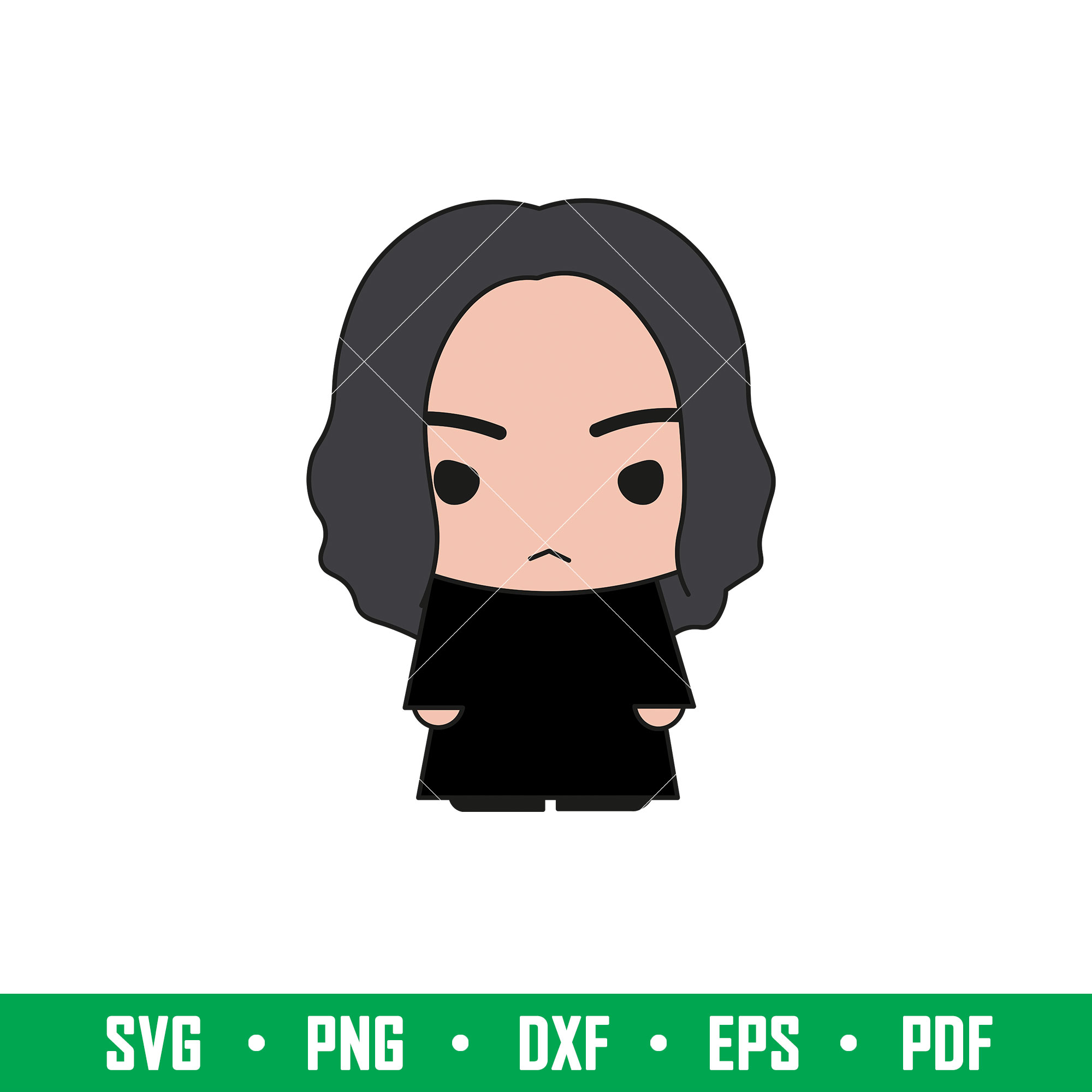 Harry Potter Chibi Svg, Harry Potter Svg, Harry Potter Clipa - Inspire ...