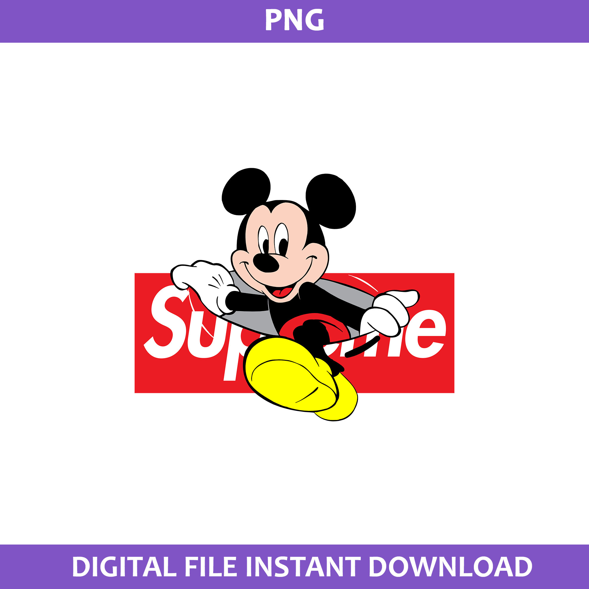 Minie Mouse Supreme Png, Supreme Logo Png, Minie Mouse Png, | Inspire ...